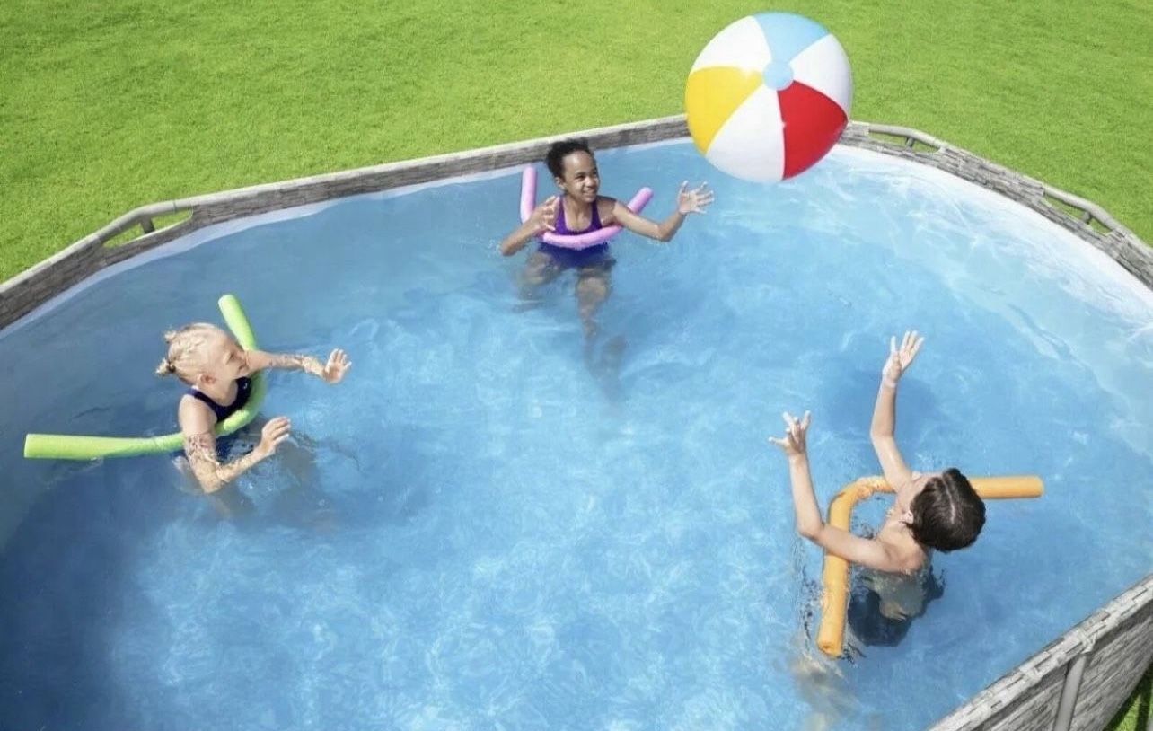 Coleman Power Steel 16’ x 10’ x 48” Oval Pool Set - Brand New for Sale ...