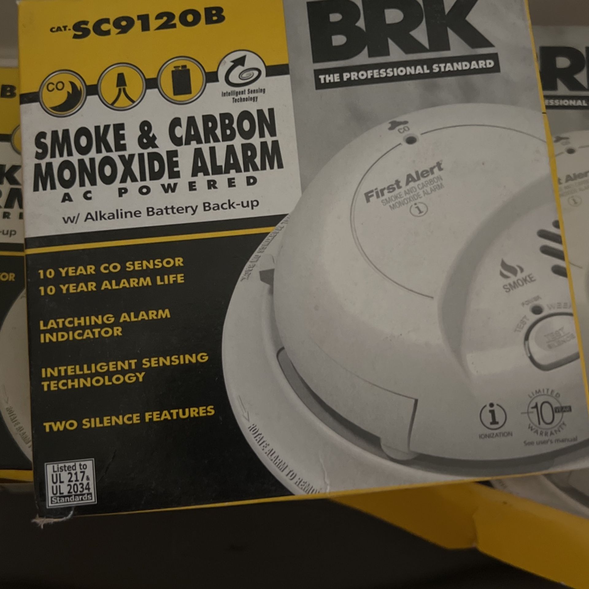 Sc9120b Brk Smoke Alarms