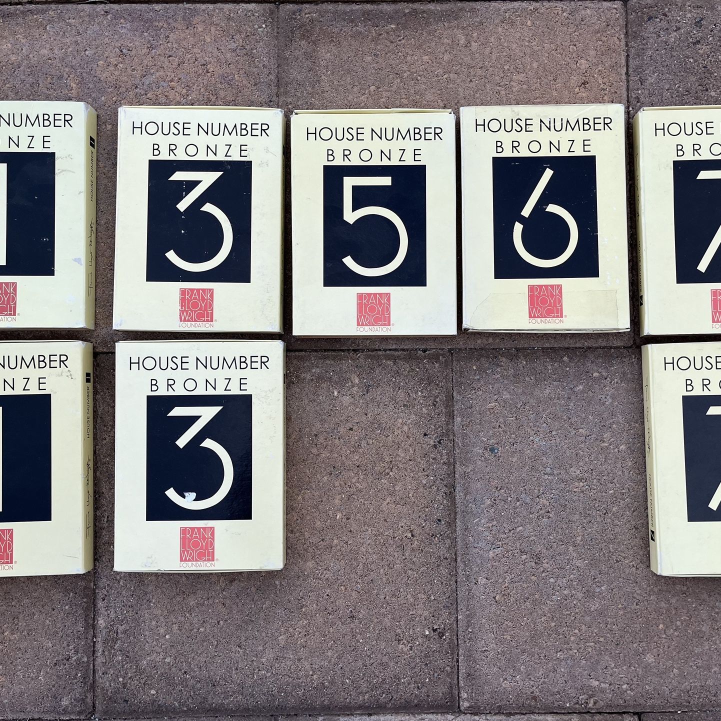 Frank Lloyd Wright House Numbers