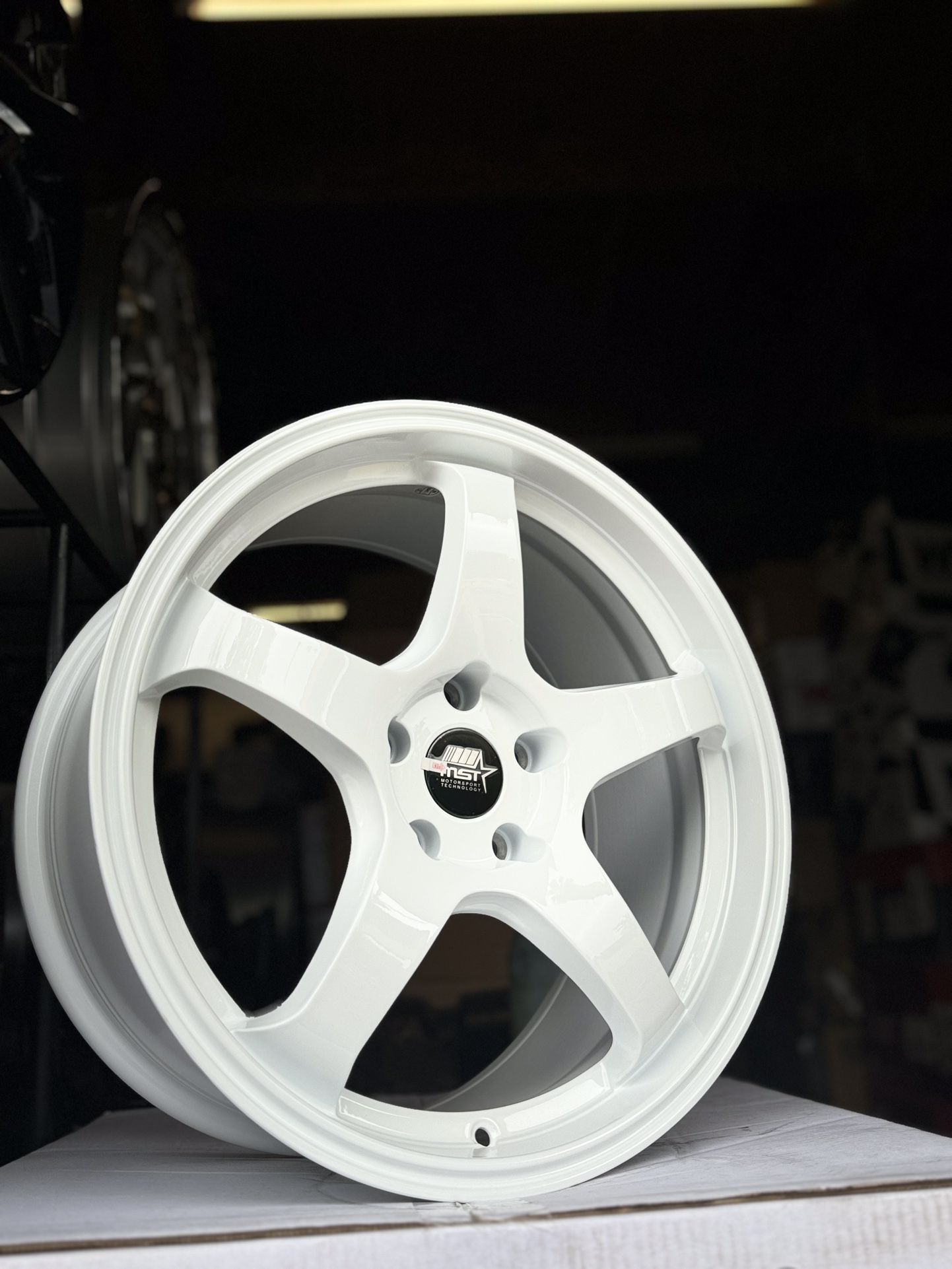 18” White MST Wheels for Sale in Bellflower, CA - OfferUp