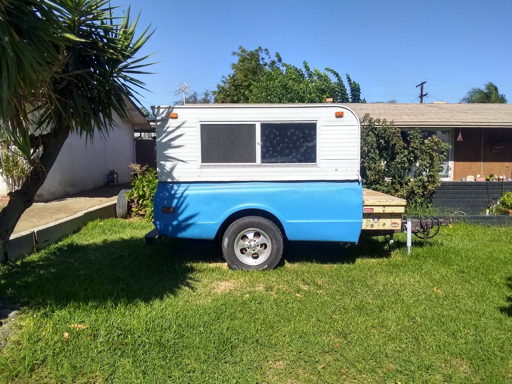 C10 Chevy truck truck bed trailer 67-72 c10 c20 camper camping for Sale ...