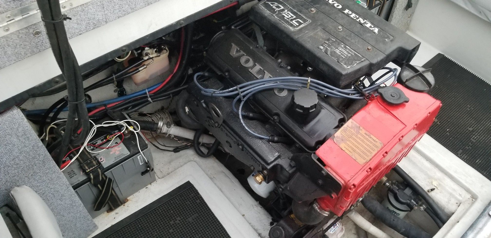 1990 Markell Boat Volvo Penta Hard Top Deep V for Sale in Whittier, CA ...