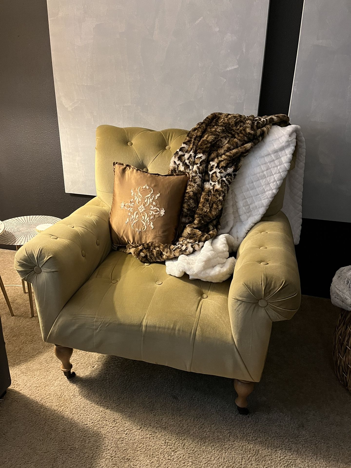 Accent Living Room Chair Magnolia Home Golden Color for Sale in Galt CA OfferUp