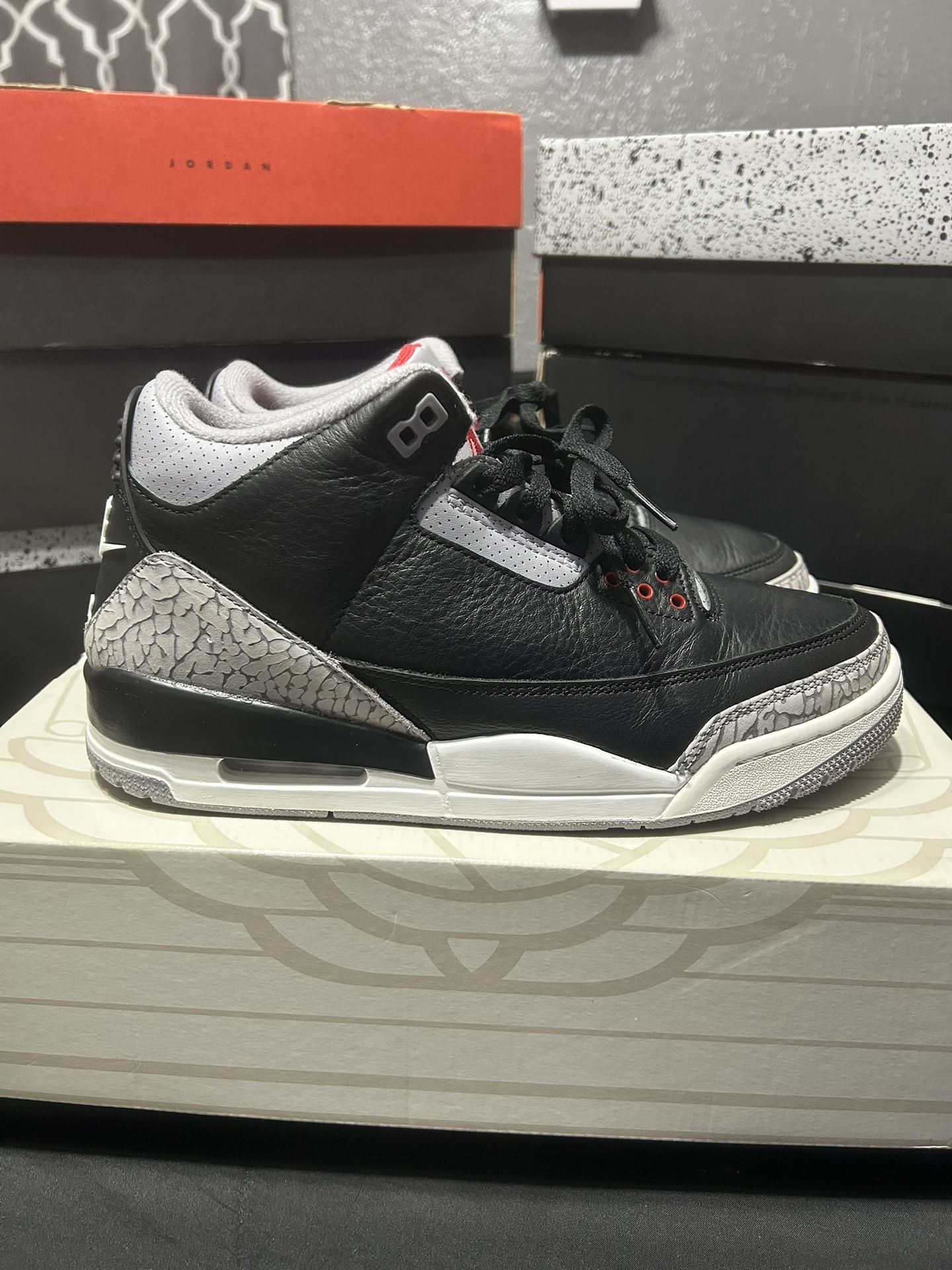 Jordan Black Cement 3s for Sale in Houston, TX - OfferUp