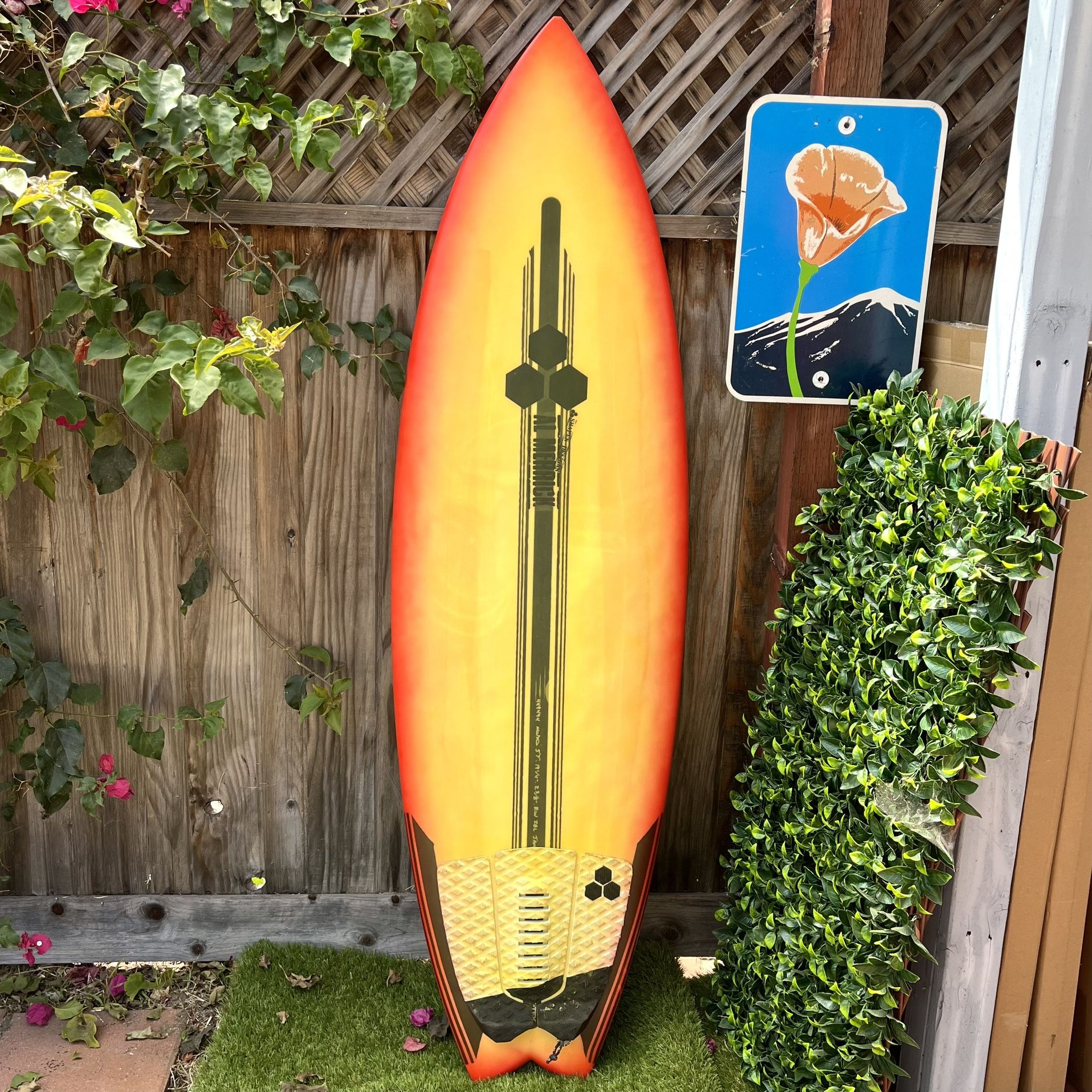 5’7 Channel Islands Rocket Wide Surfboard Fish Surf Board (not Rnf 96 ...