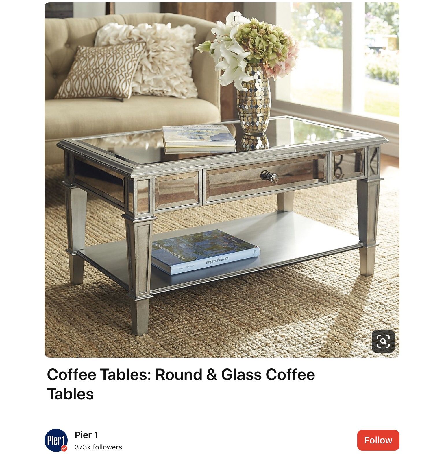 Pier 1 Hayworth Coffee Table for Sale in Charlotte, NC - OfferUp