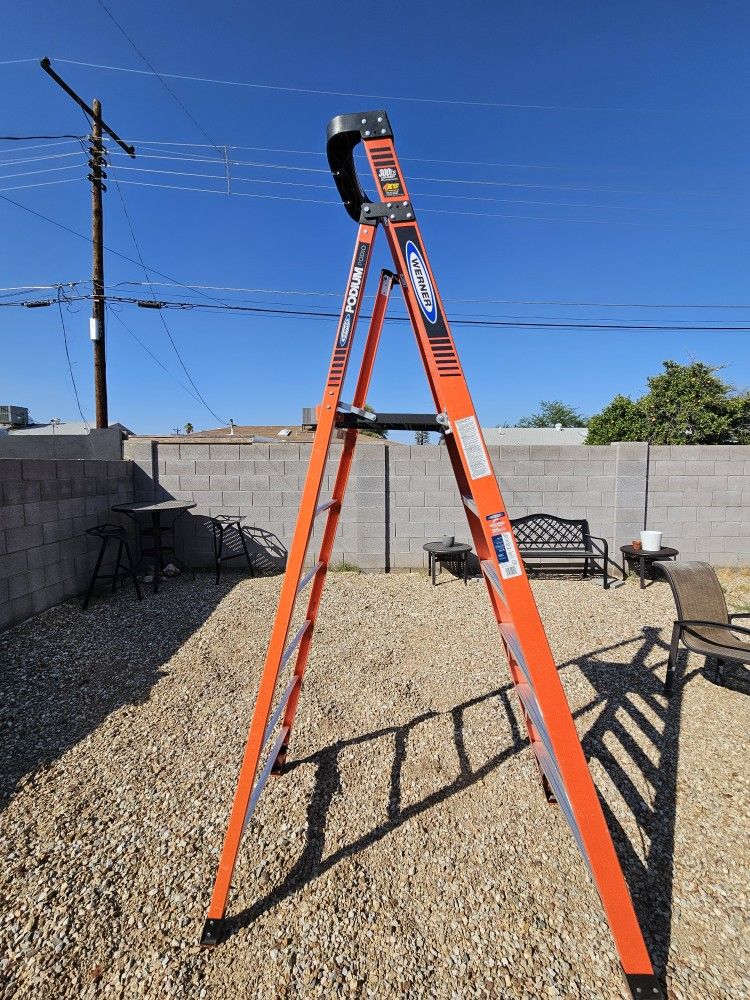 12FT REACH HEIGHT FIBERGLASS PODIUM LADDER 6FT TYPE IA PDIA06 for Sale ...