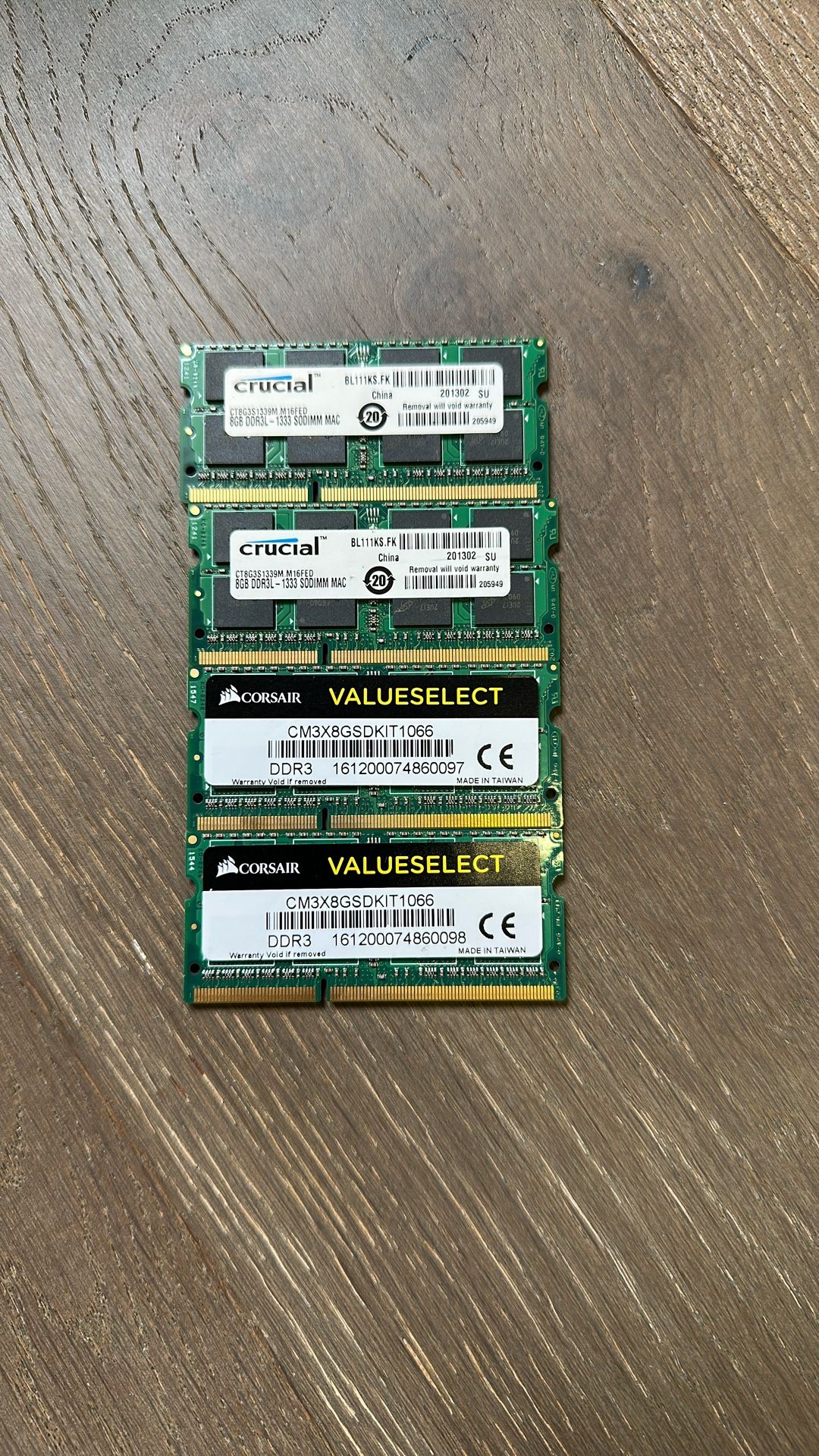 SODIMM DDR3 RAM 8Gb for Sale in Irvine, CA - OfferUp
