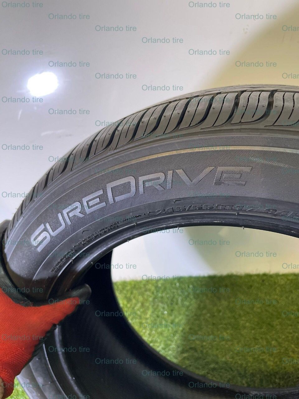 L167 215 55 17 94H SureDrive All -Season One Used Single Tire 95% Life ...