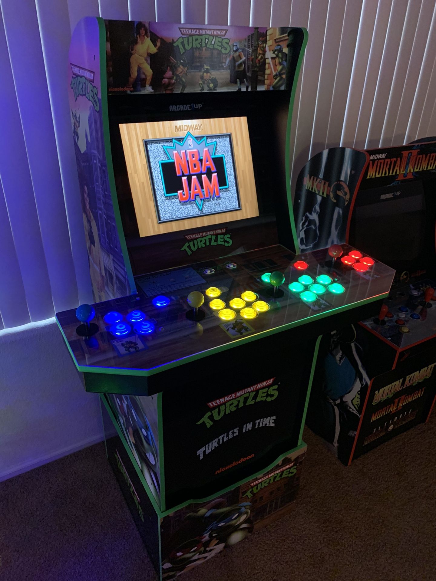 Arcade 1UP w/ Over 2,400 Games!!! -TMNT Edition w/ Riser for Sale in ...