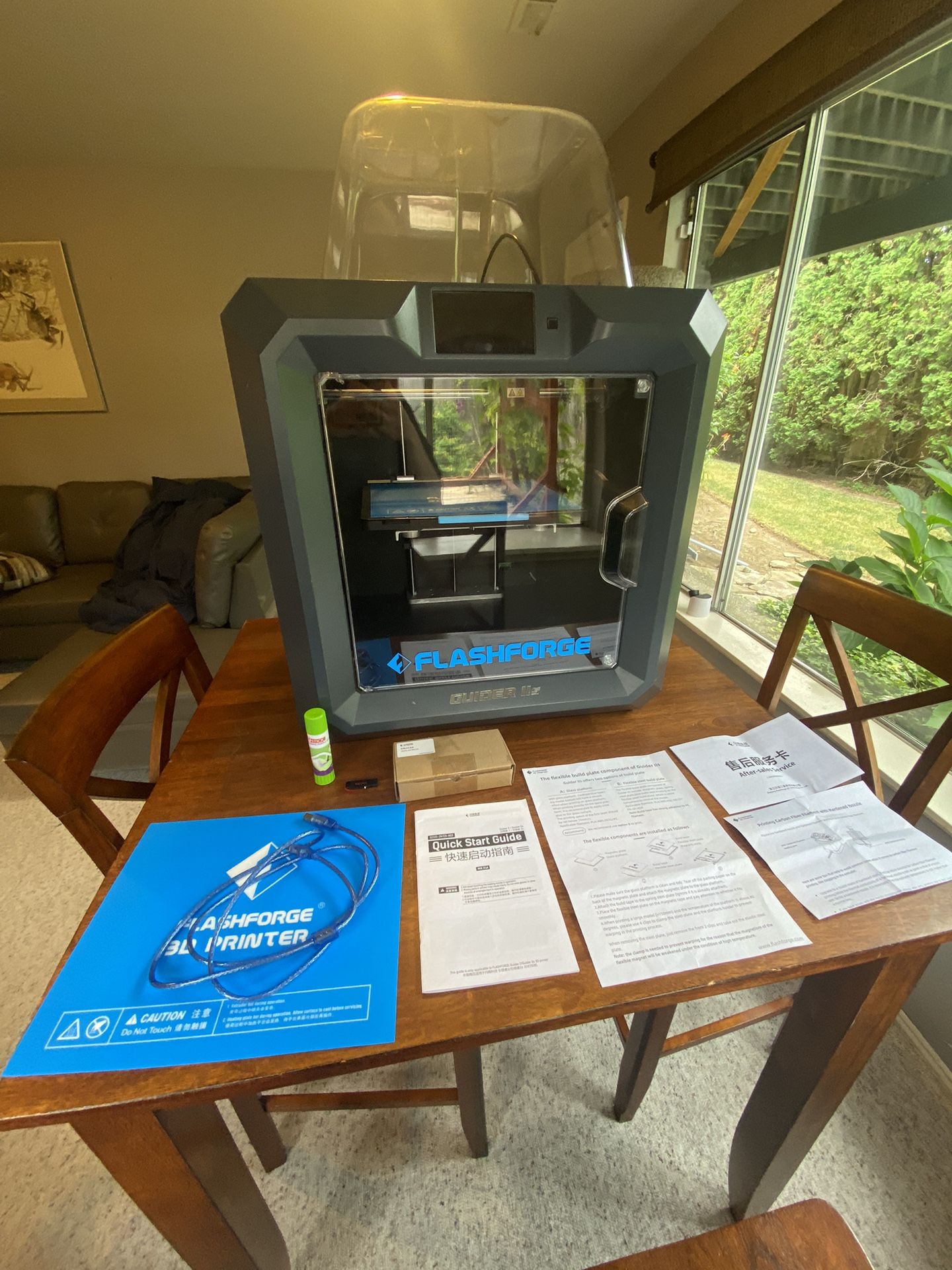 Flashforge Guider 2s 3d Printer Large Format With High Temp Nozzle for ...