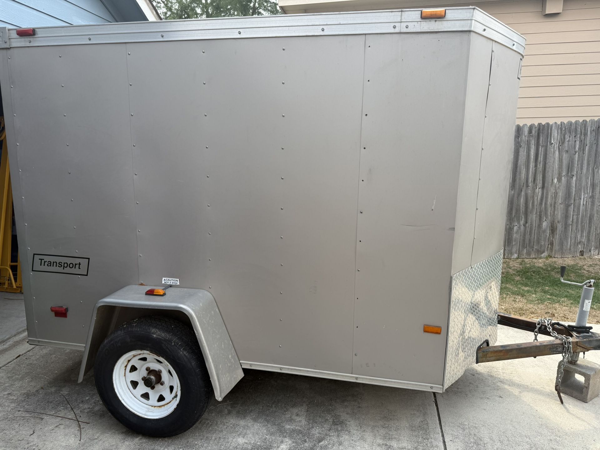 5x8 Enclosed Trailer for Sale in San Antonio, TX - OfferUp