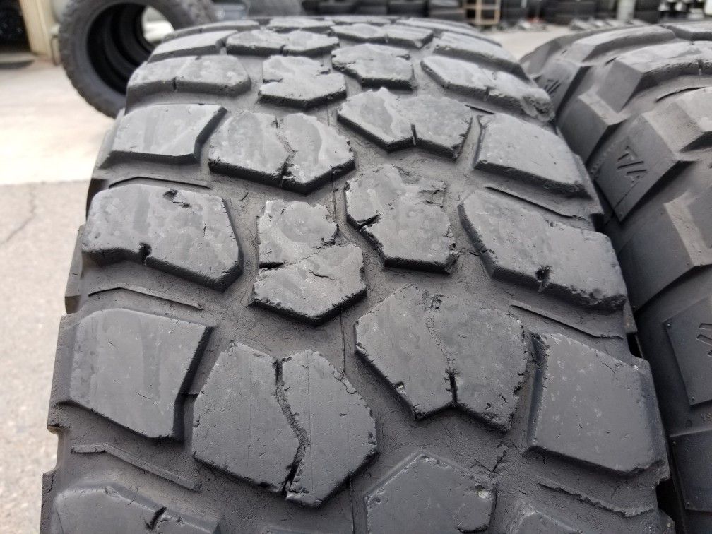 Set of LT35x12.50R17 BFGoodrich KM2 Mud Terrain 8ply 17" 4x4 Tires for ...