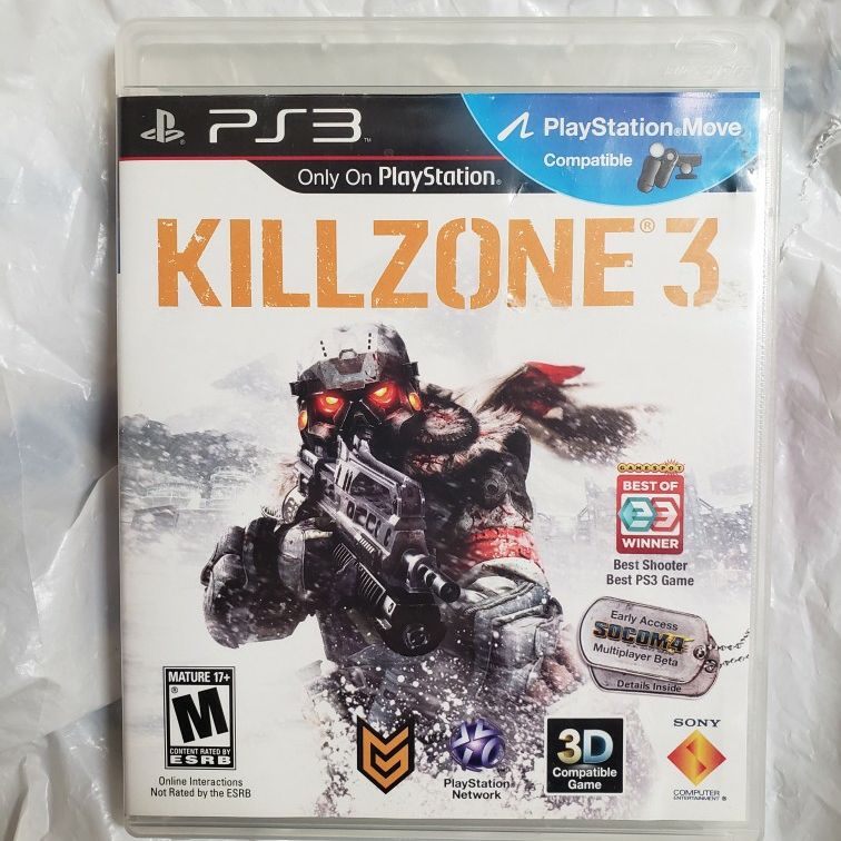 Killzone 3 Ps3