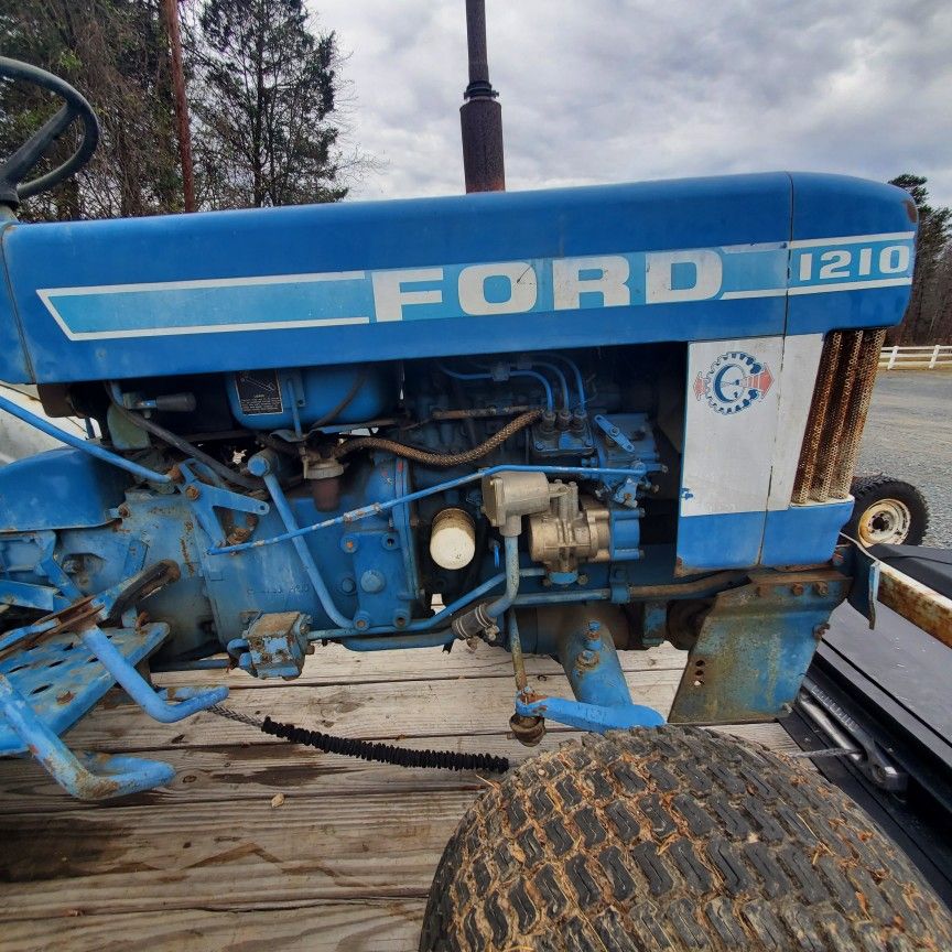 Ford 1210 Compact 4WD Diesel Garden Tractor for Sale in Trinity, NC ...