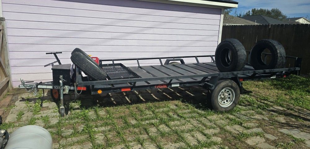 Echo 6x14 Utility Trailer ATV SXS Toy Hauler Tow for Sale in La Marque ...