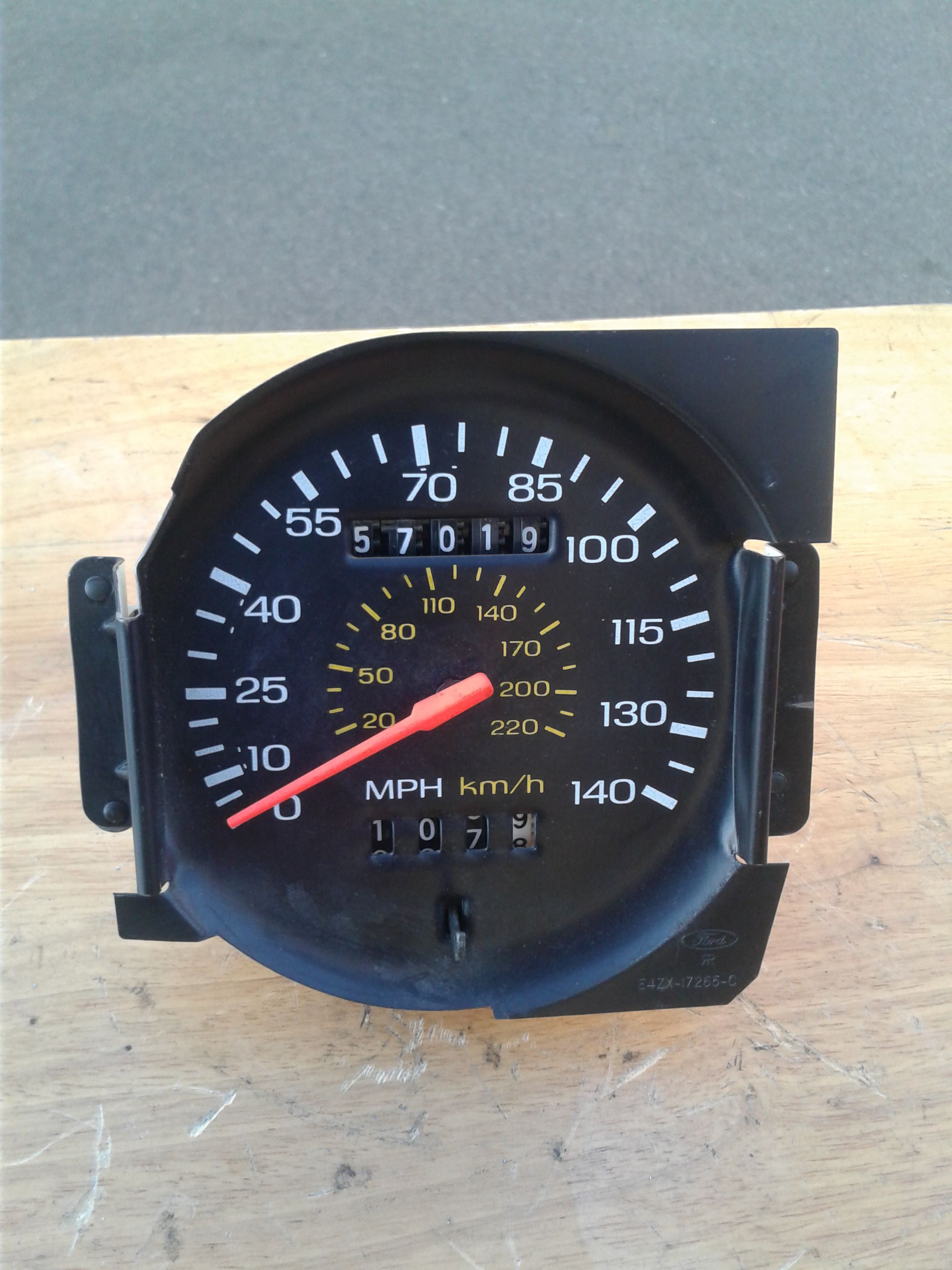 NOS Ford 140 MPH Speedometer- 84-85-86 GT Mustang for Sale in Los ...