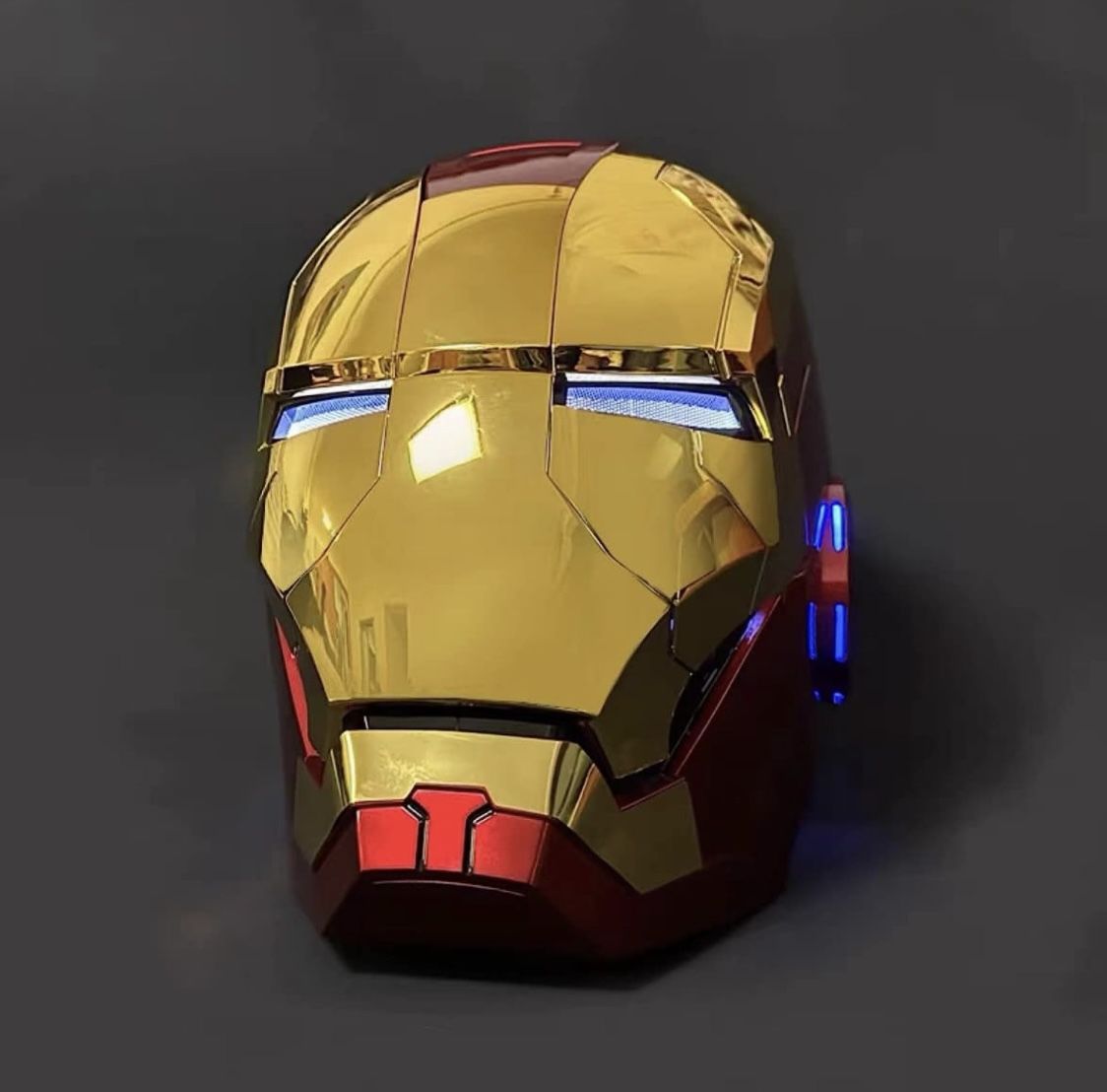 Iron-man MK 5 Helmet Wearable Electronic Open/Close Iron-Man Mask for ...