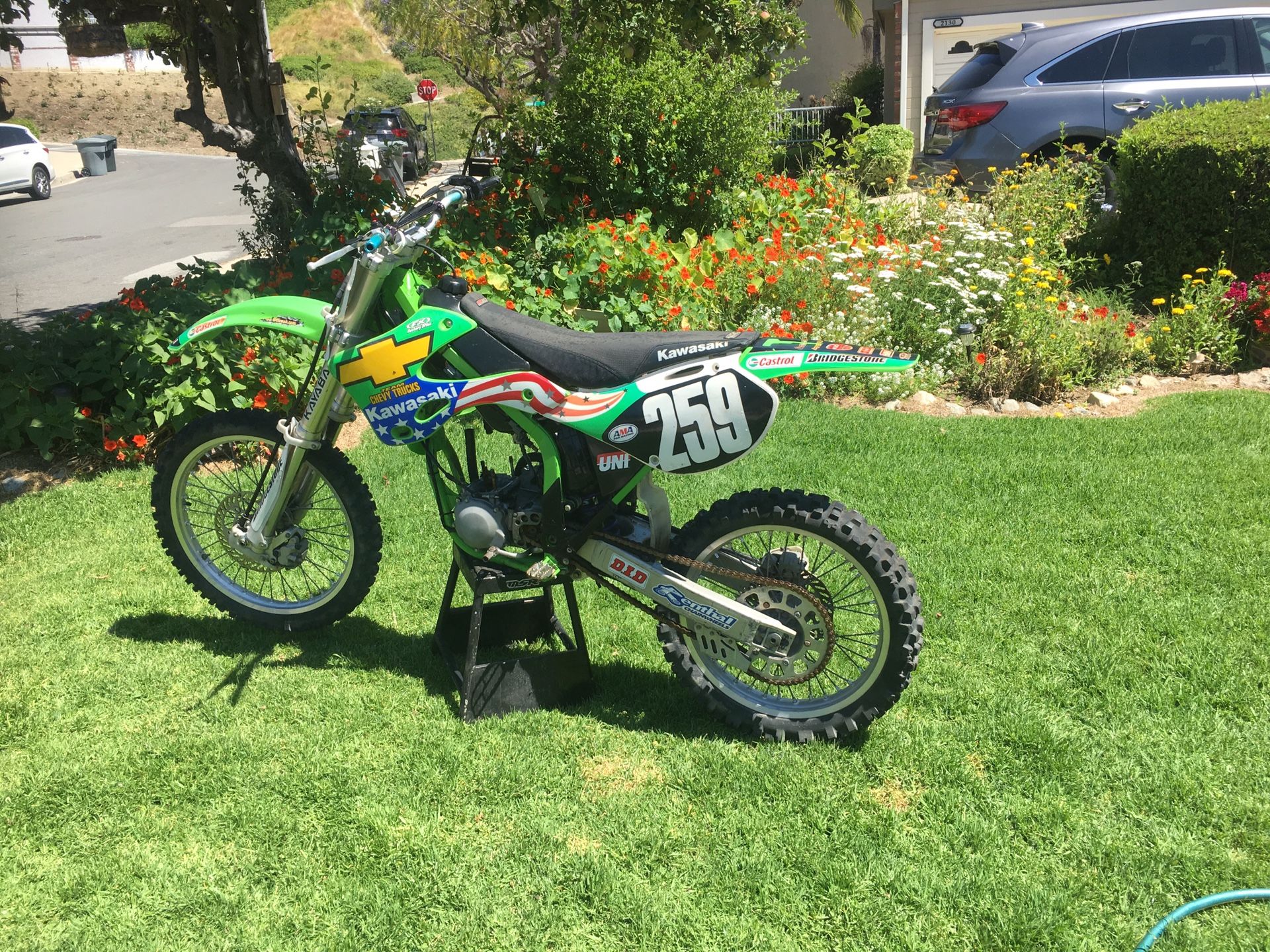 1999 Kawasaki KX 250 Motocross Dirt Bike KX250 yz Cr rm James Stewart for Sale in Chino Hills ...