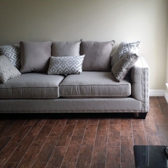 Cindy crawford home chelsea hills beige sofa store