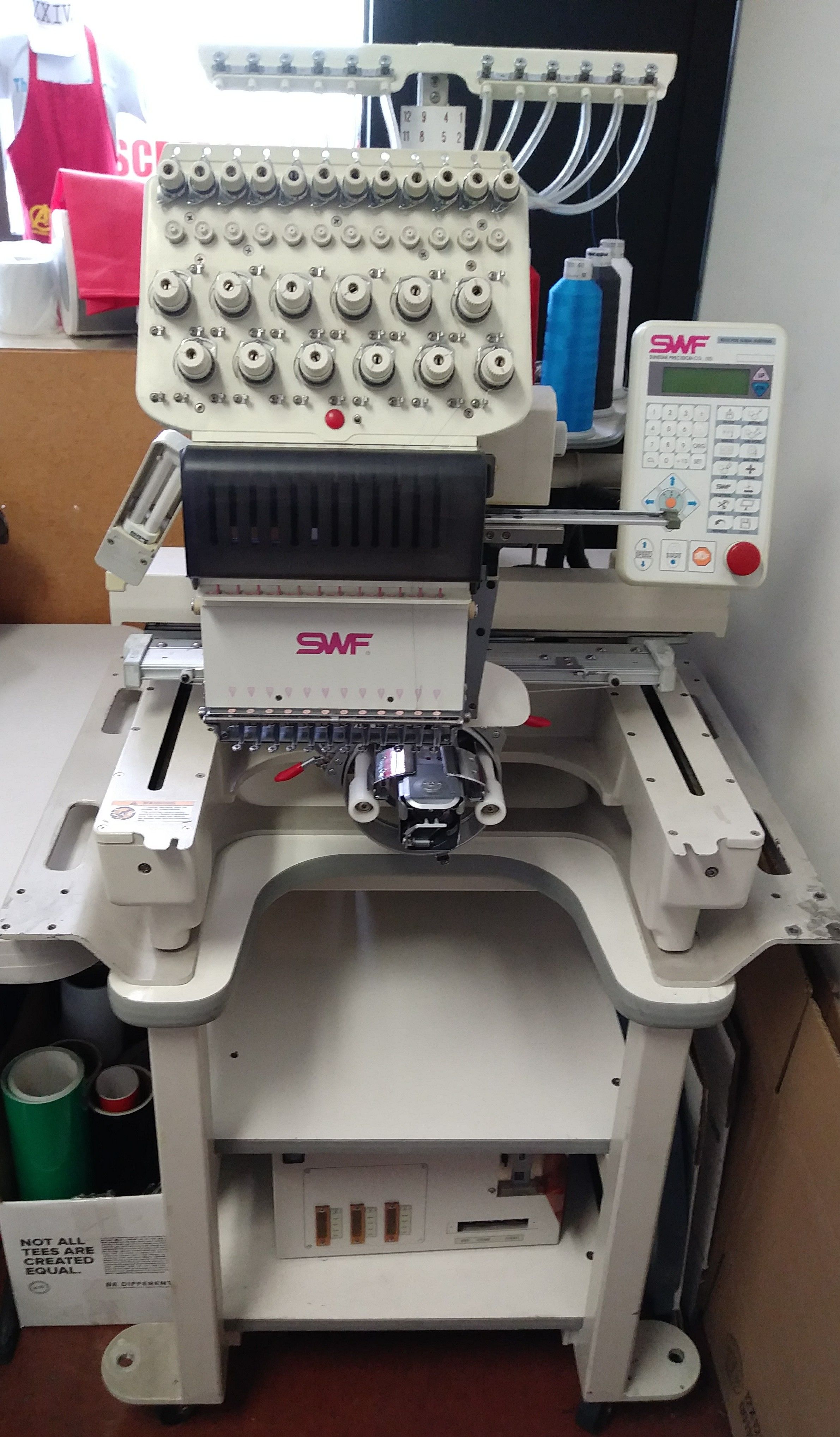 SWF B-T1201C Embroidery machine for Sale in Glendale, CA - OfferUp