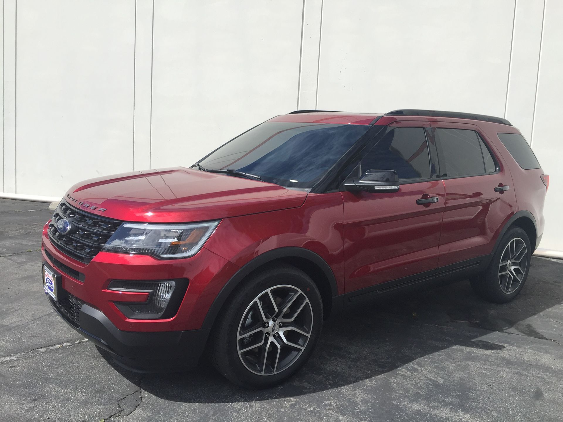 CLEAN like New Ruby Red 2016 Ford Explorer Sport 4WD 3.5L 82000 Miles ...