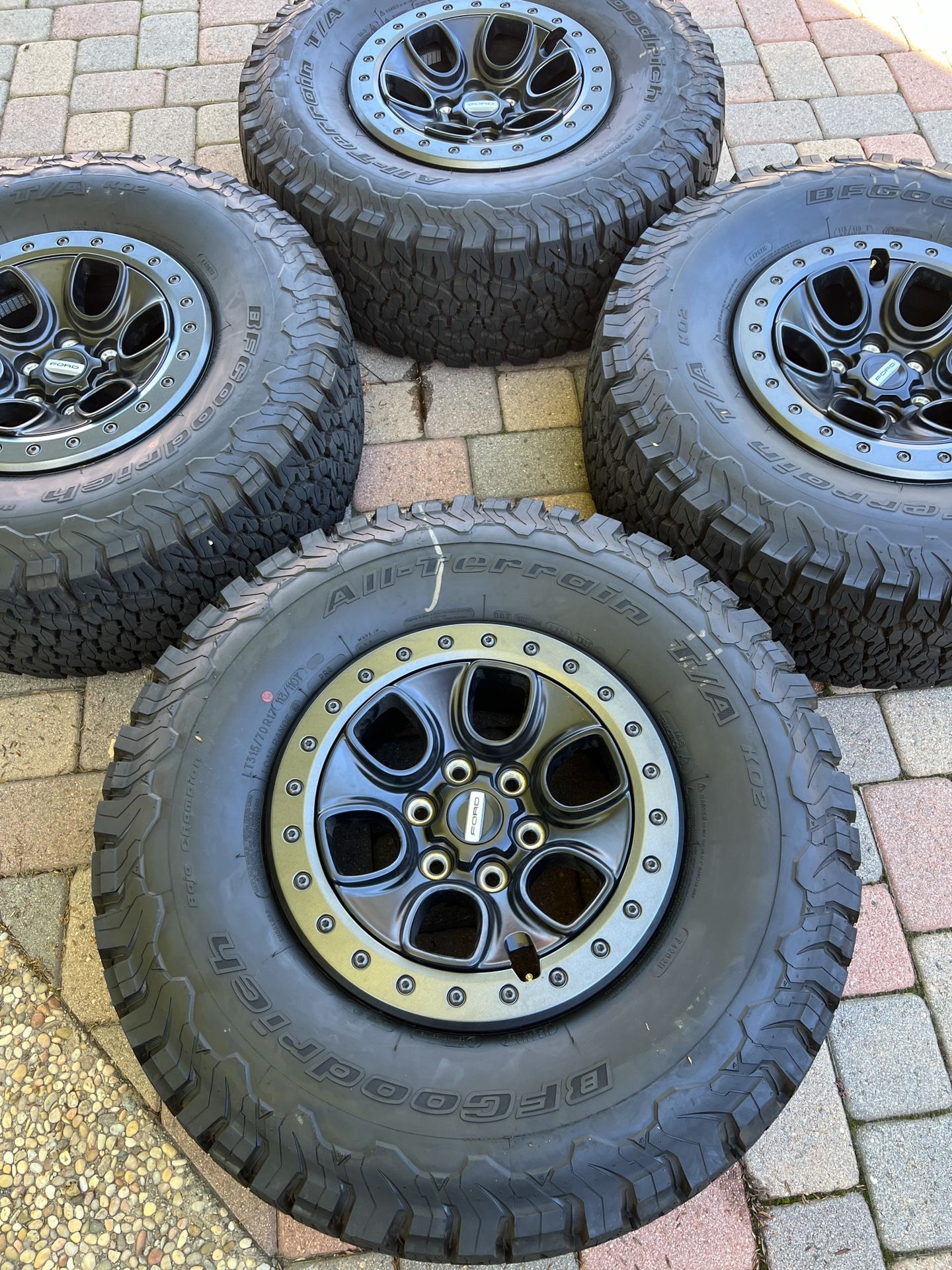 Ford Raptor Bronco New Factory 17” Wheels 35” Tires for Sale in Poway ...