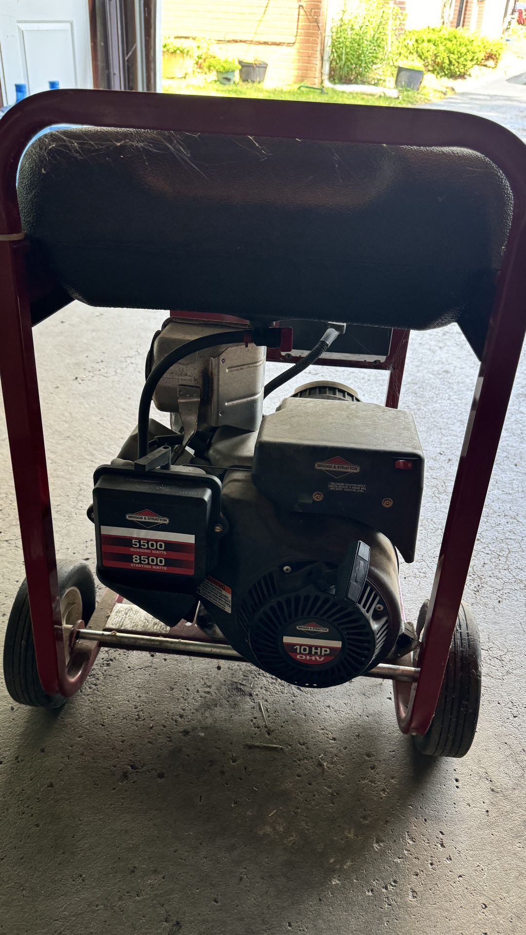 Elite series portable generator 5500 store