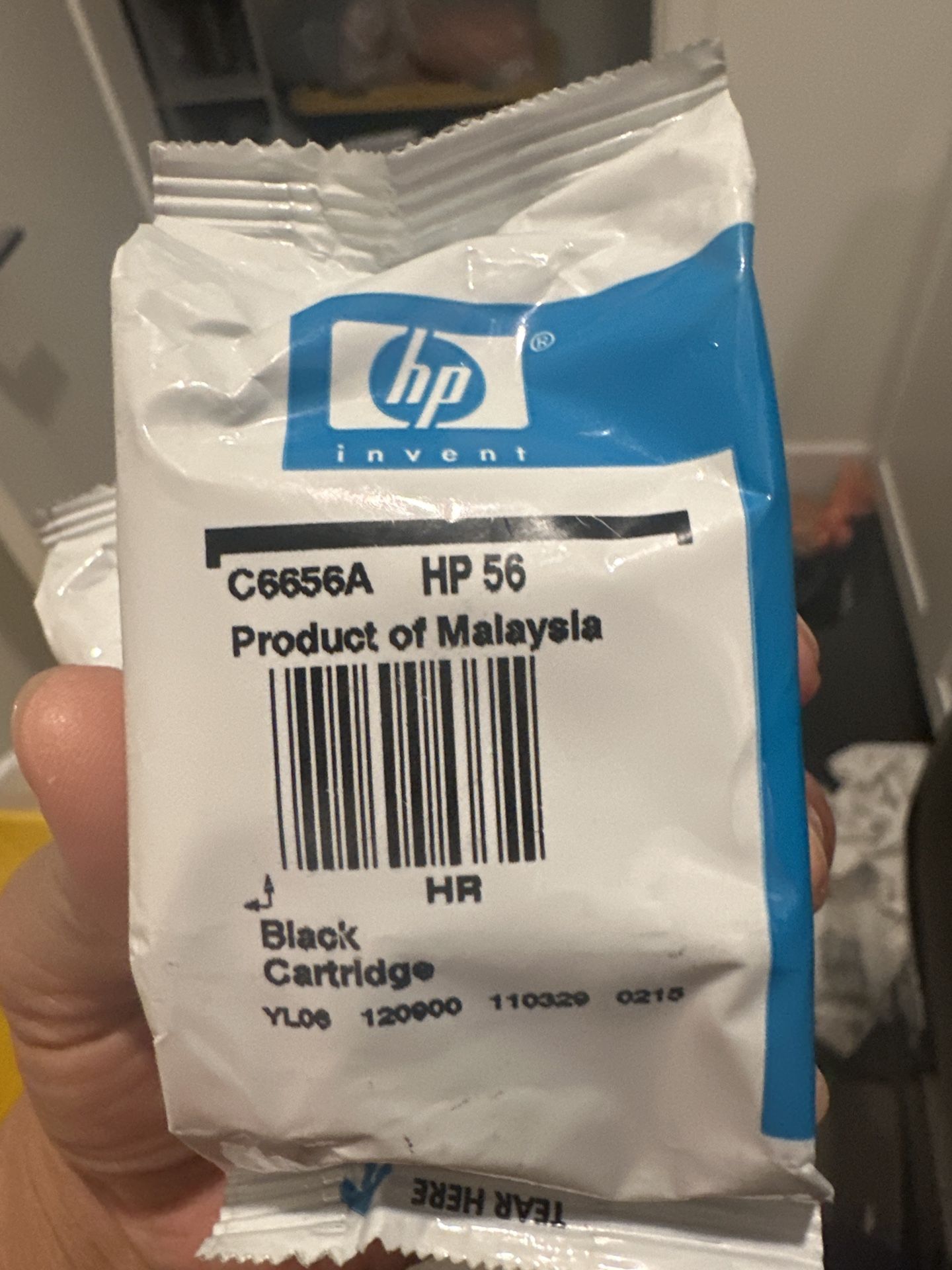 Two unopened HP 56 black ink cartridges for Sale in Gilroy, CA - OfferUp