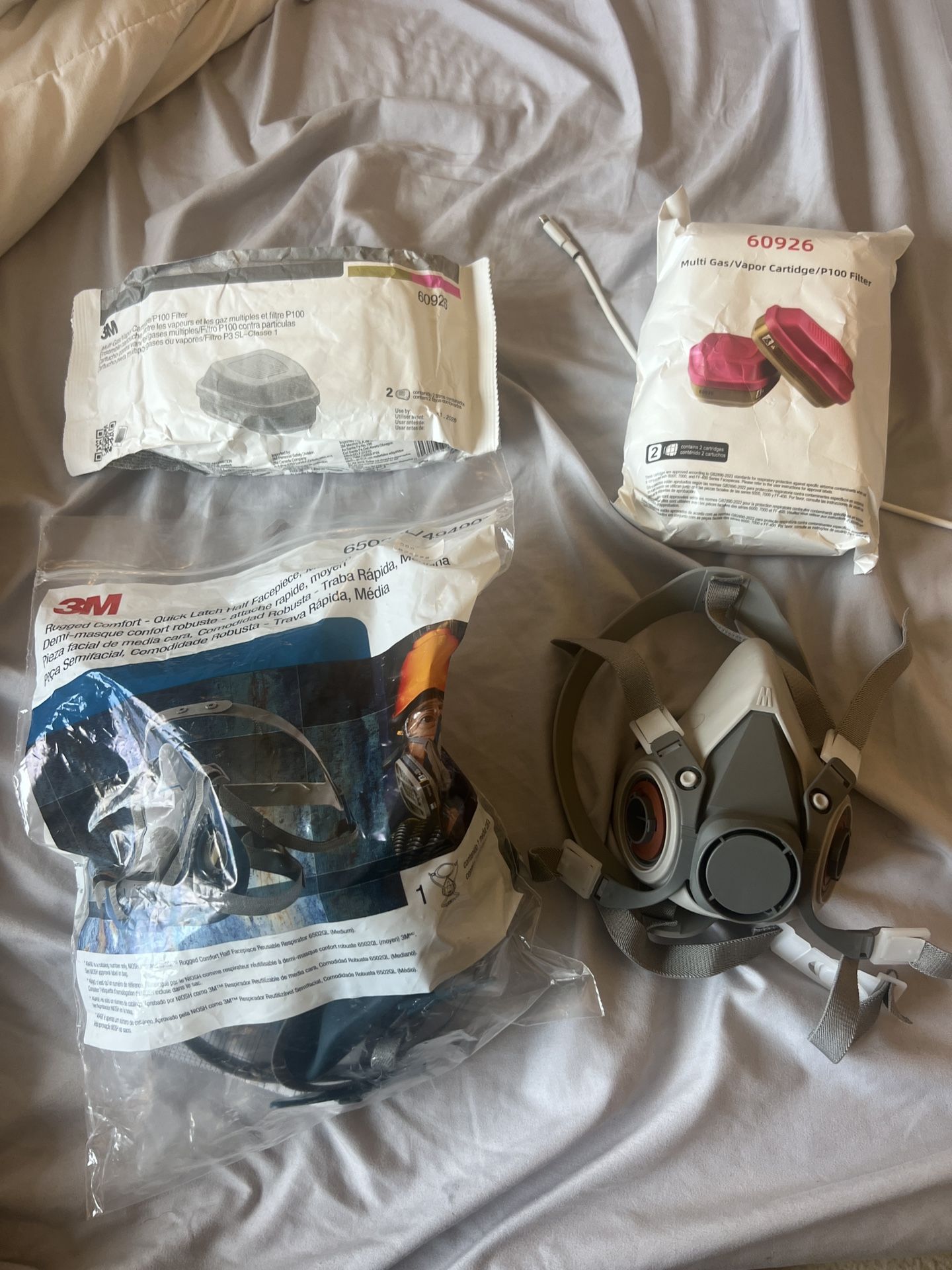 BEST OFFER Two New 3m Respirator Mask And Filters for Sale in Los ...