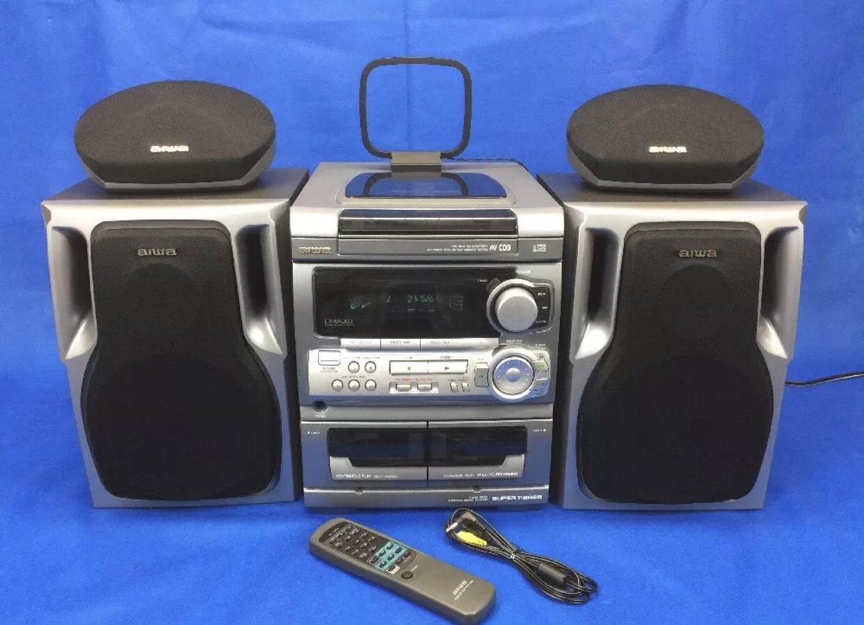 Vtg Aiwa CX-NA303 compact shelf stereo system for Sale in Goodyear, AZ ...