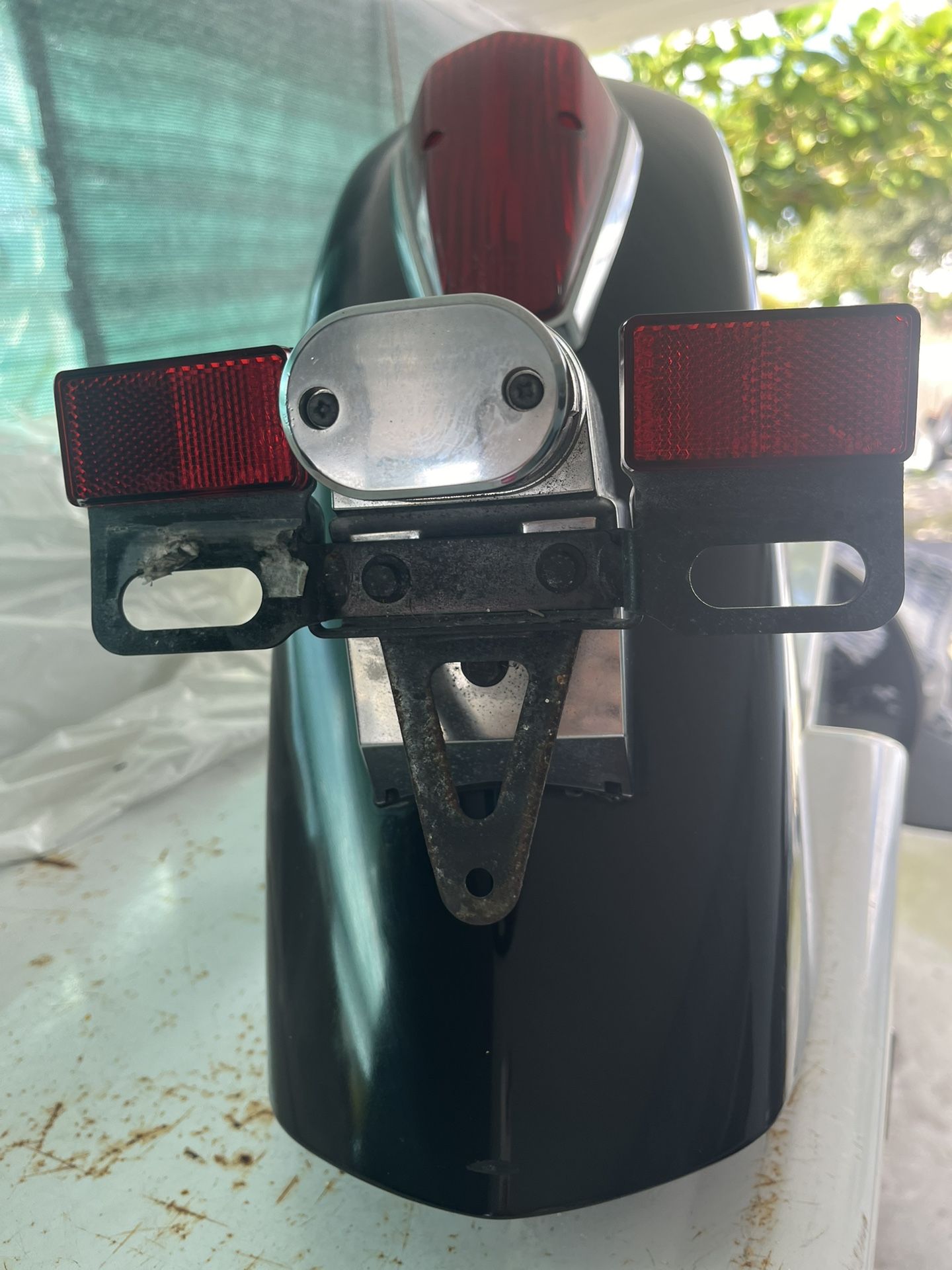 2005 HONDA SHADOW AERO 750 VT 750 CC FRONT AND REAR WHEEL FENDERS for ...