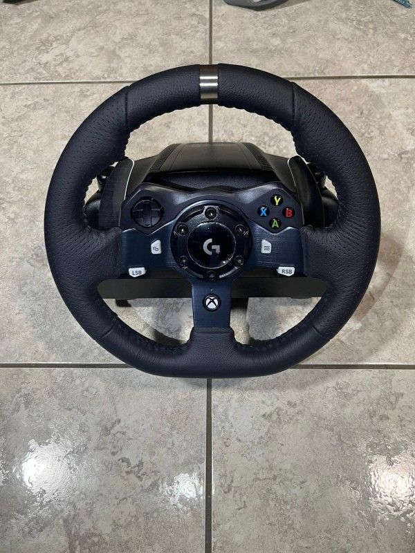 Logitech G920 Steering Wheel Xbox One Series X for Sale in San ...