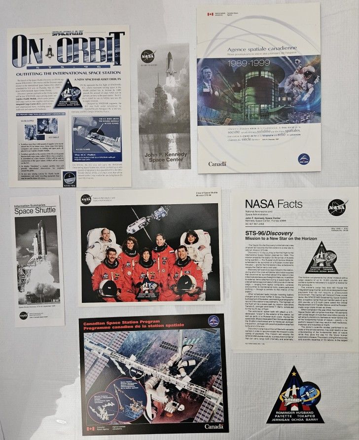 Original STS-96 LAUNCH PROGRAM NOS for Sale in Hesperia, CA - OfferUp