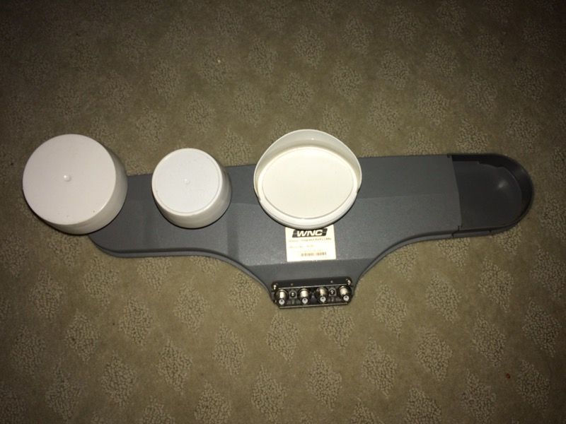 Directv slimeline integrated ka/ku sl5 wnc lnb satellite dish antenna ...