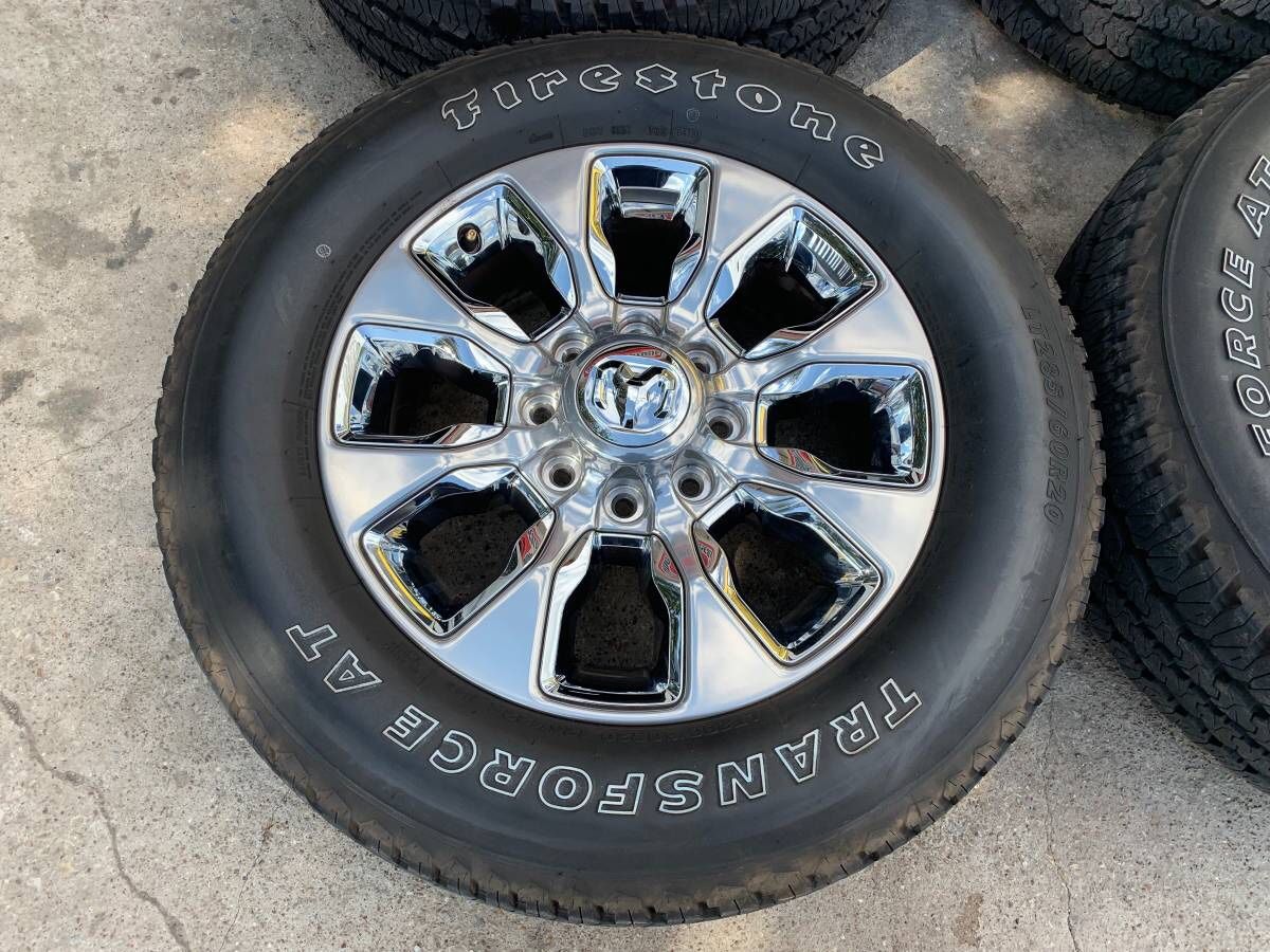 New Ram 2500 Laramie 20" WHEELS & TIRES Dodge RIMS 3500 Factory 20s 20 ...