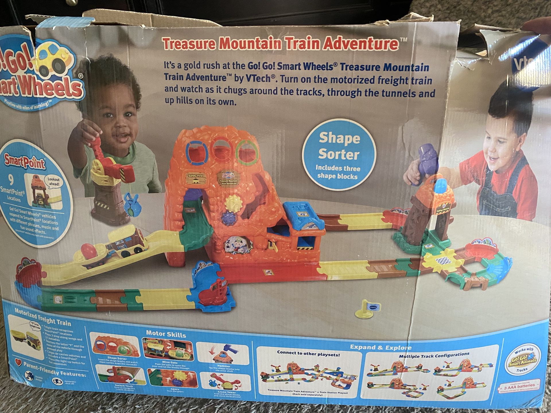 Go! Go! Smart wheels Treasure Mountain Train adventure for Sale in ...