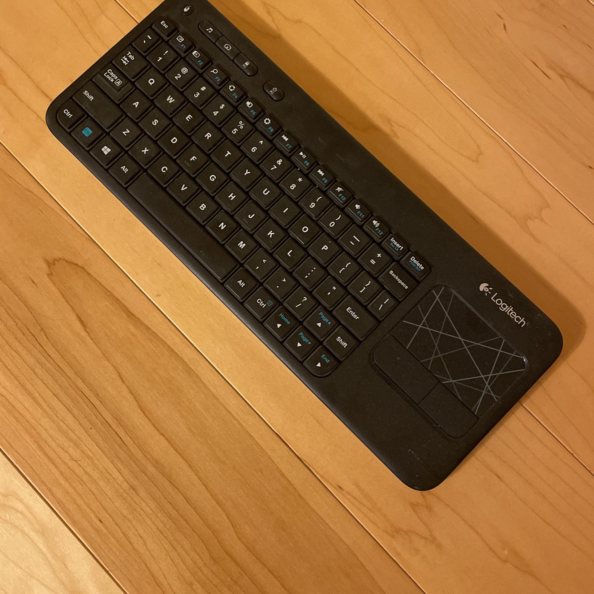 Logitech Wireless Keyboard With Touchpad for Sale in San Diego, CA ...