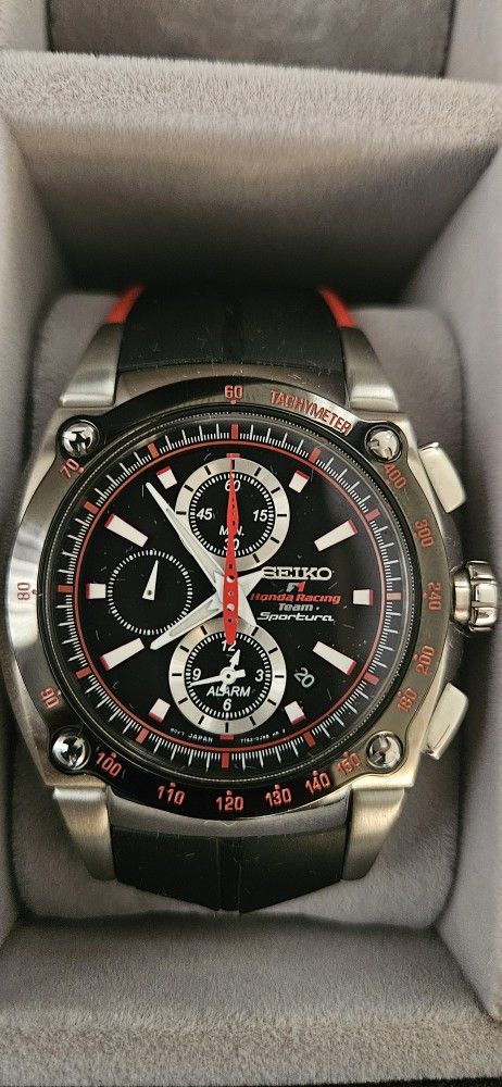Seiko F1 Honda Racing Team Sportura Watch for Sale in Garland, TX - OfferUp