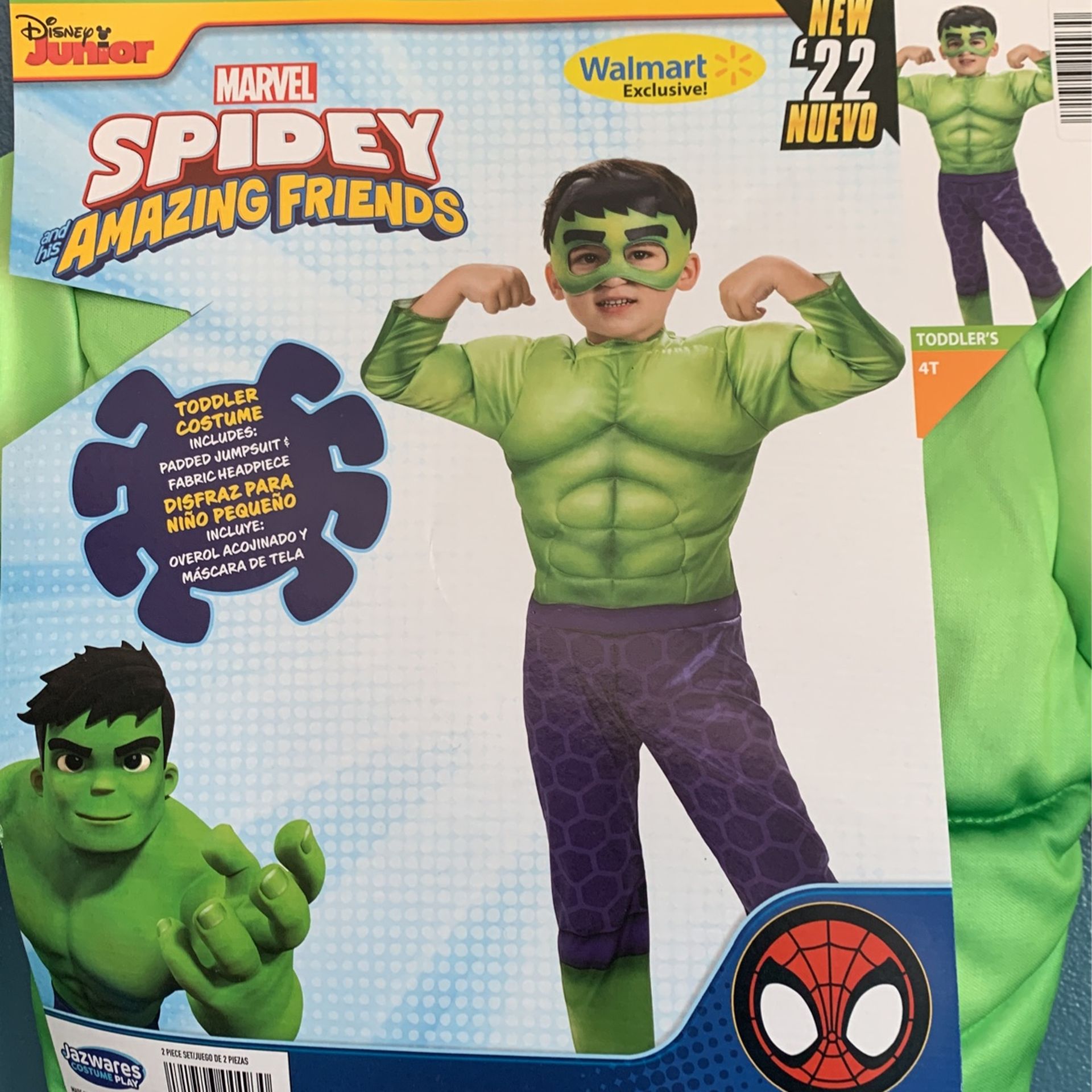 Hulk Costume For Kids