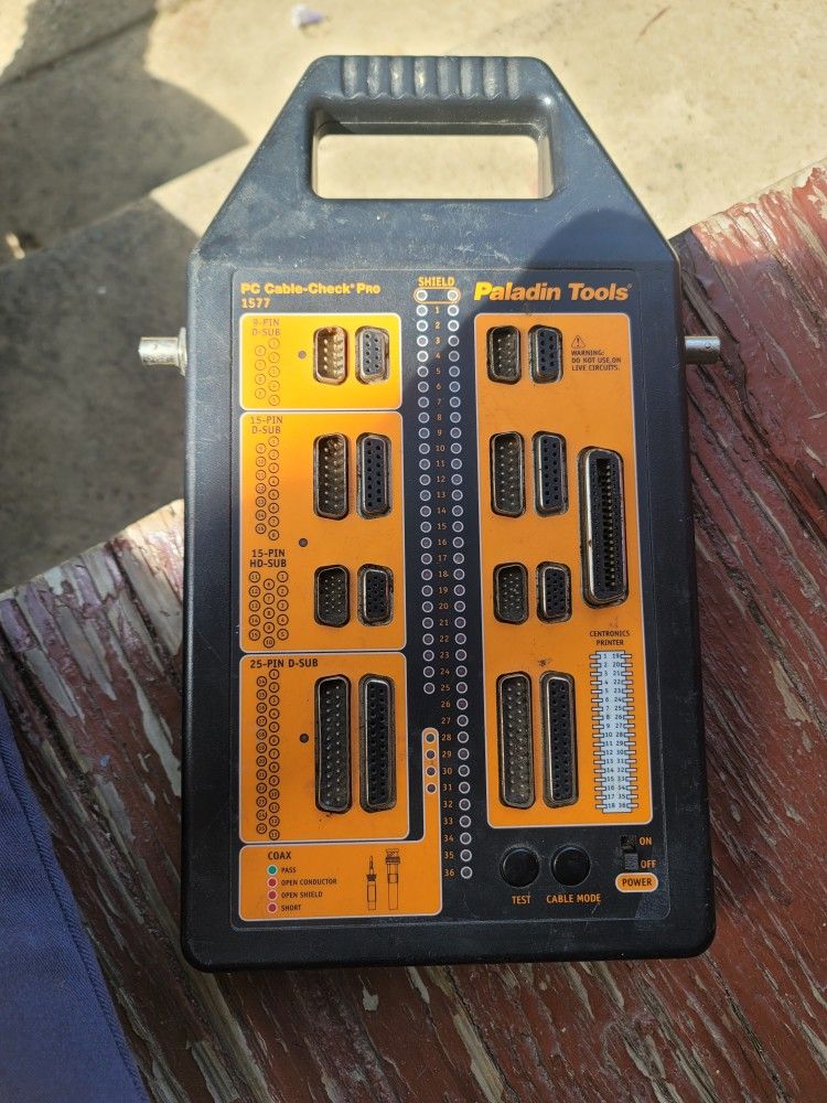 Paladin Tools - PC Cable-check Pro 1577 for Sale in Philadelphia, PA ...