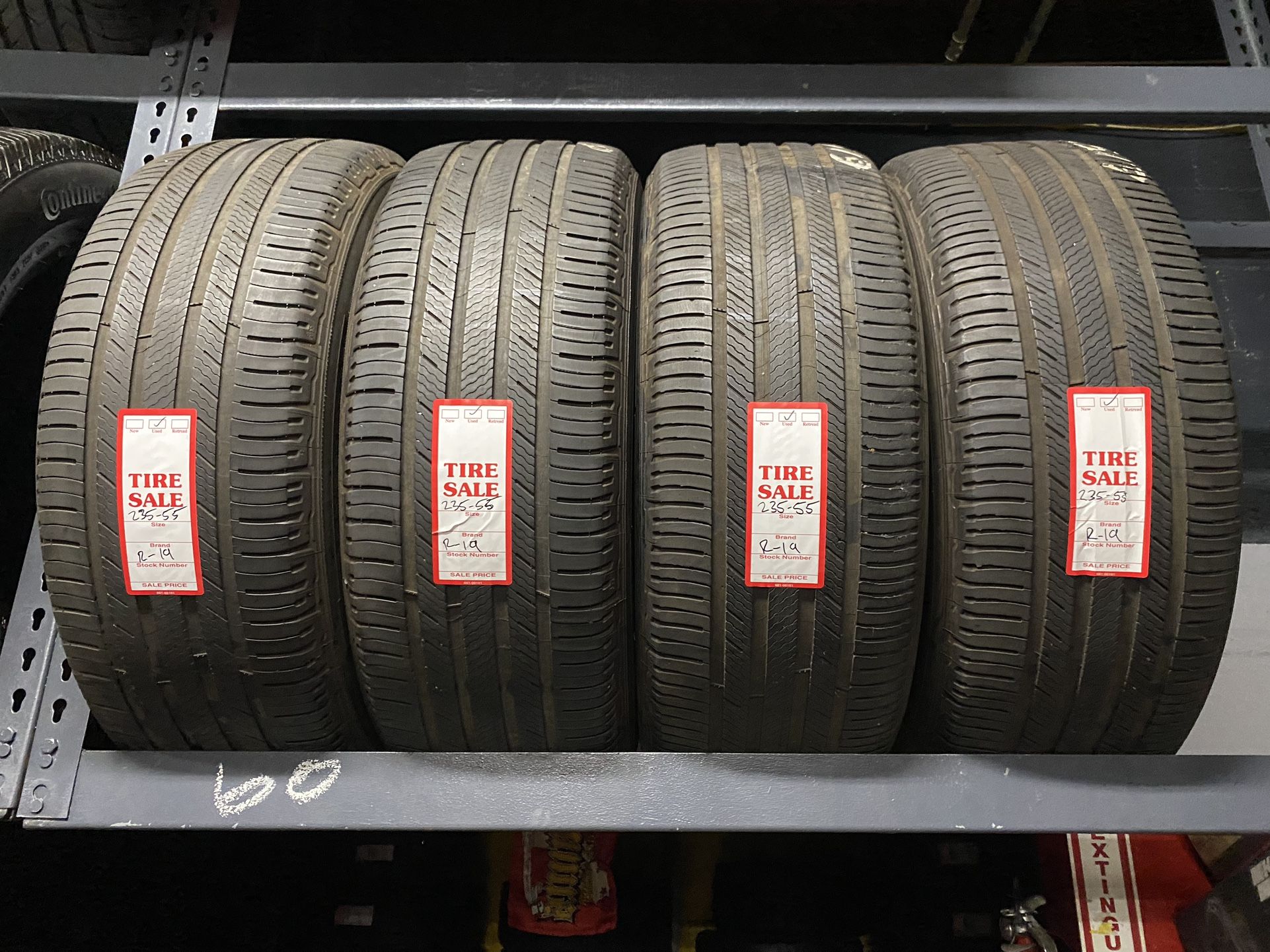 Used Michelin Set Of 4 Tires 235/55/19 for Sale in Chula Vista, CA ...