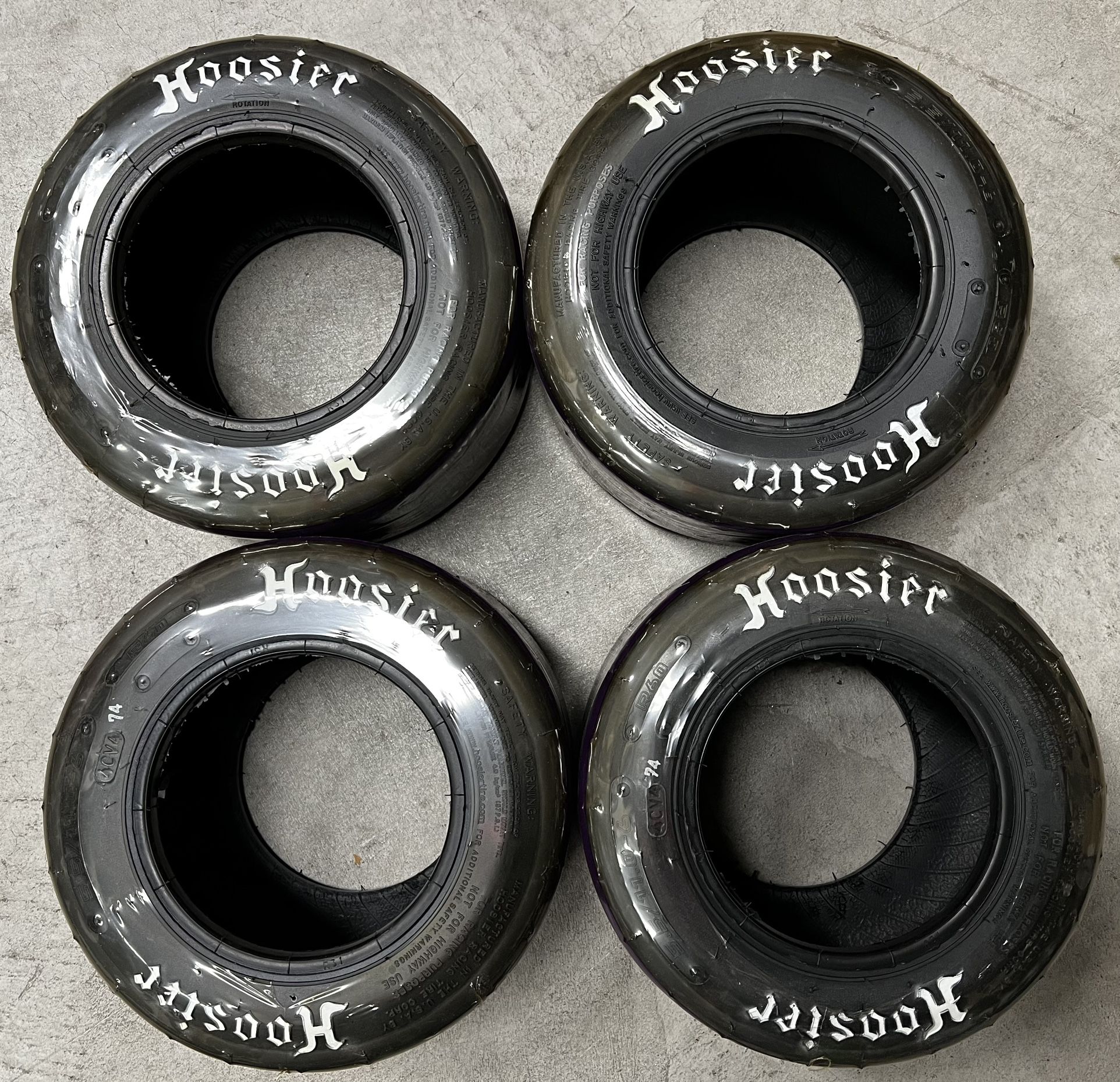 GENUINE HOOSIER ROAD RACING GOKART TIRES 5.5/11.0-6R60 for Sale in Las ...