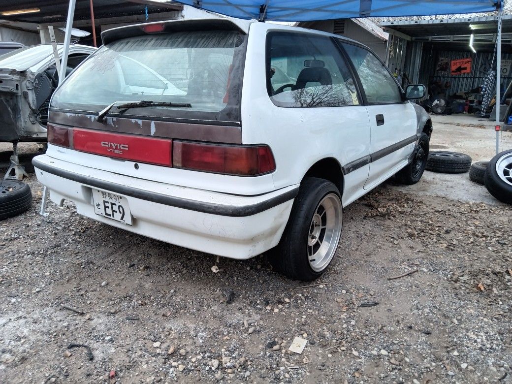 For Sale 91 Honda Civic EF Hatchback Si for Sale in San Antonio, TX ...
