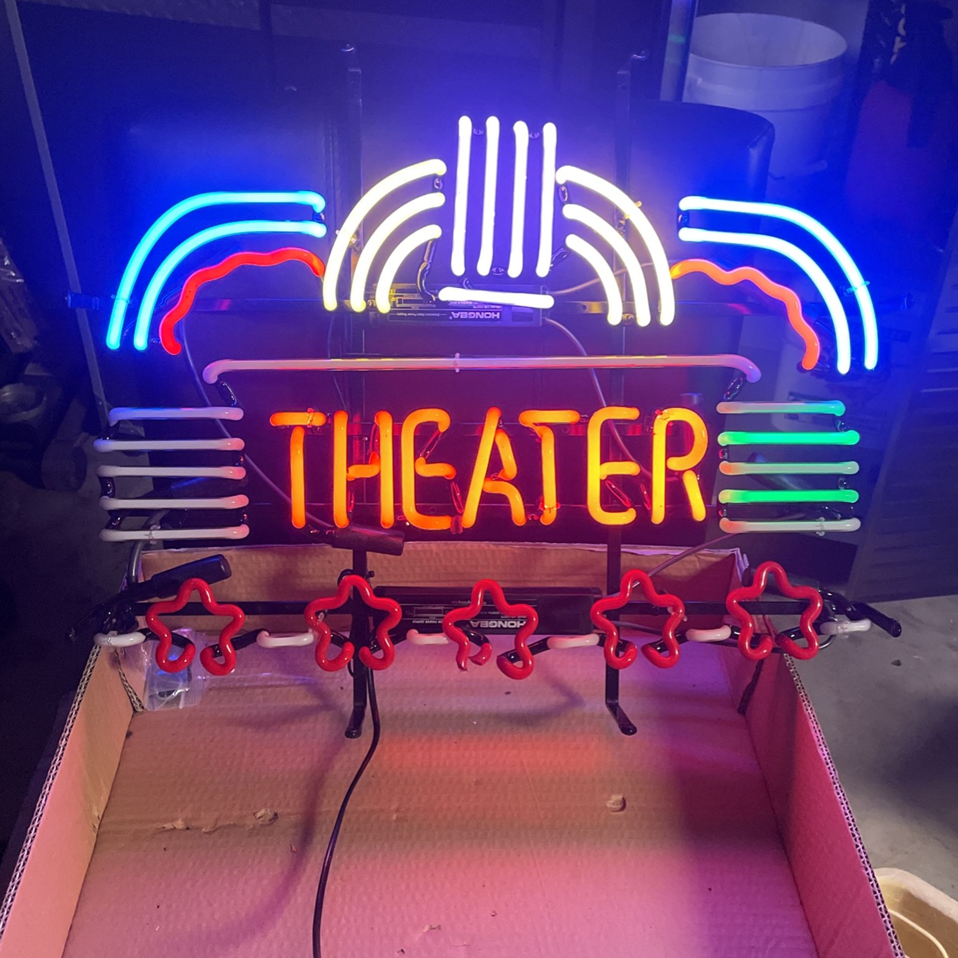Neon Theater Sign for Sale in Goodyear, AZ - OfferUp