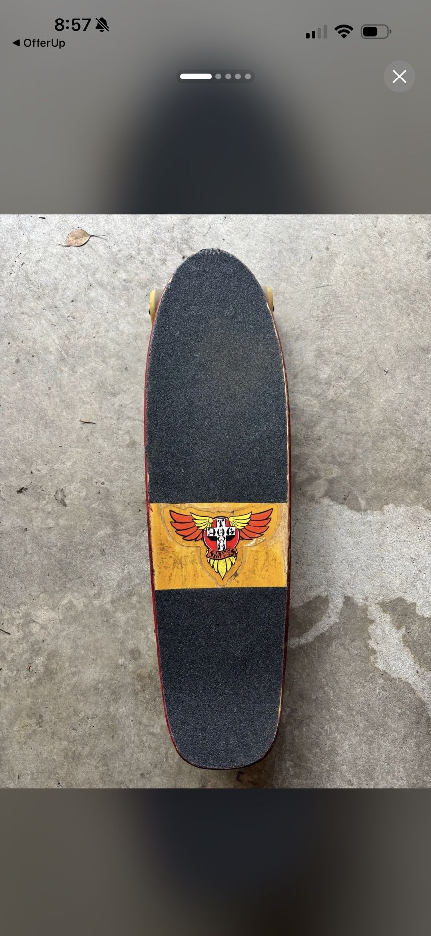 Dogtown Skate X Bart Simpson Custom Mini Cruiser Complete for Sale in ...