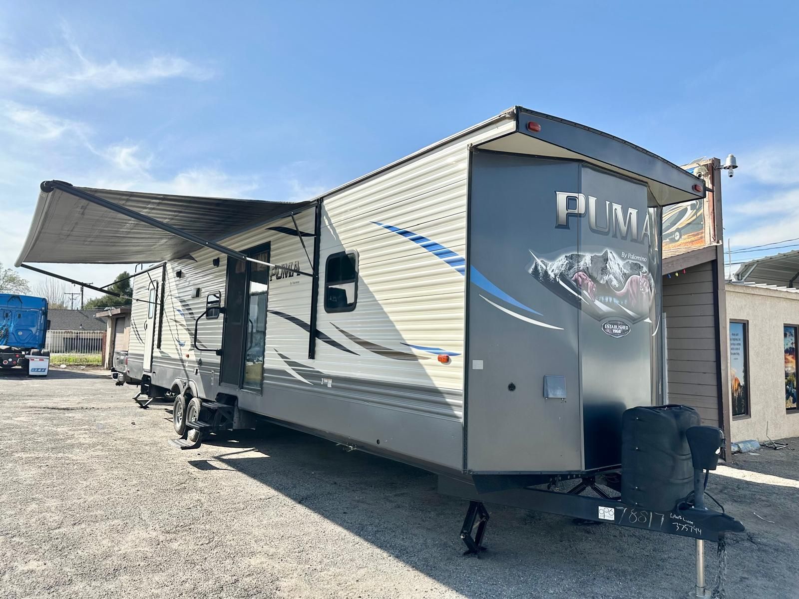 2019 Palomino Puma Destination Trailer/Rv/ Bumper Pull/ Travel Trailer ...