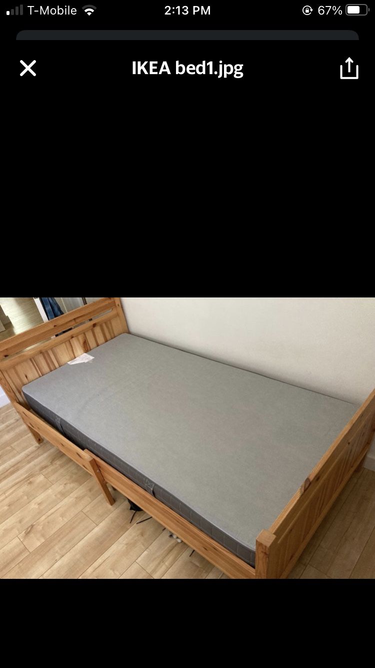 IKEA extendable twin Trofast bed $25 for Sale in Glendale, CA - OfferUp