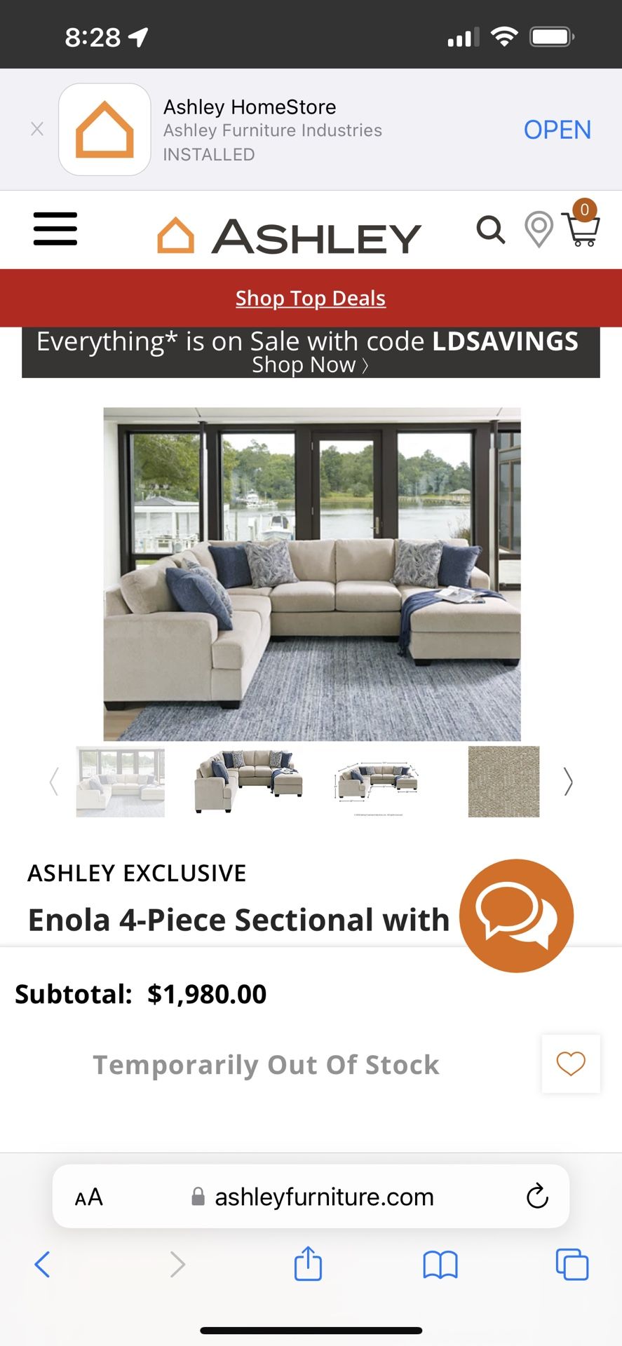 Ashley Enola Sectional Couch for Sale in Brea, CA - OfferUp