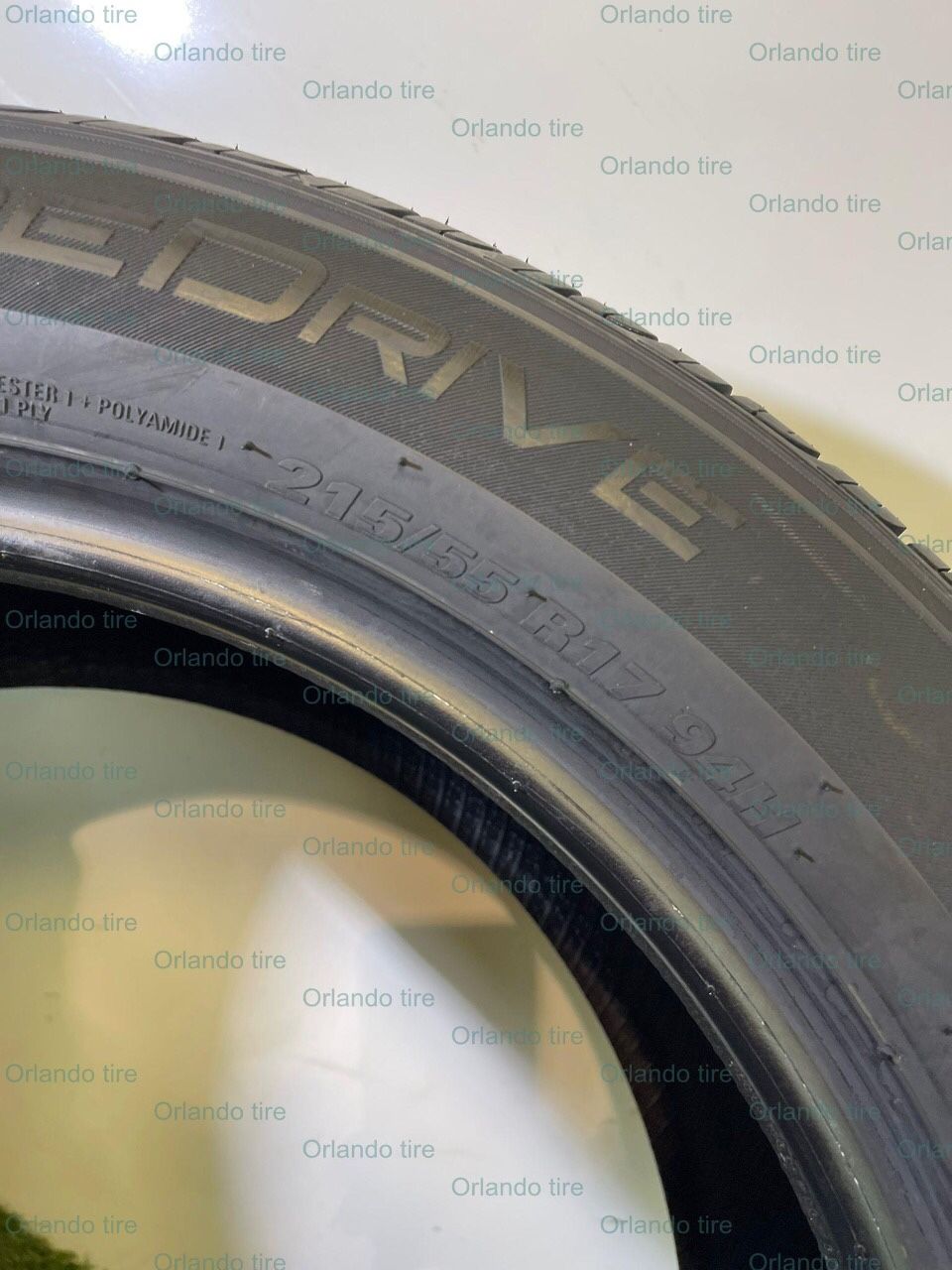 L167 215 55 17 94H SureDrive All -Season One Used Single Tire 95% Life ...